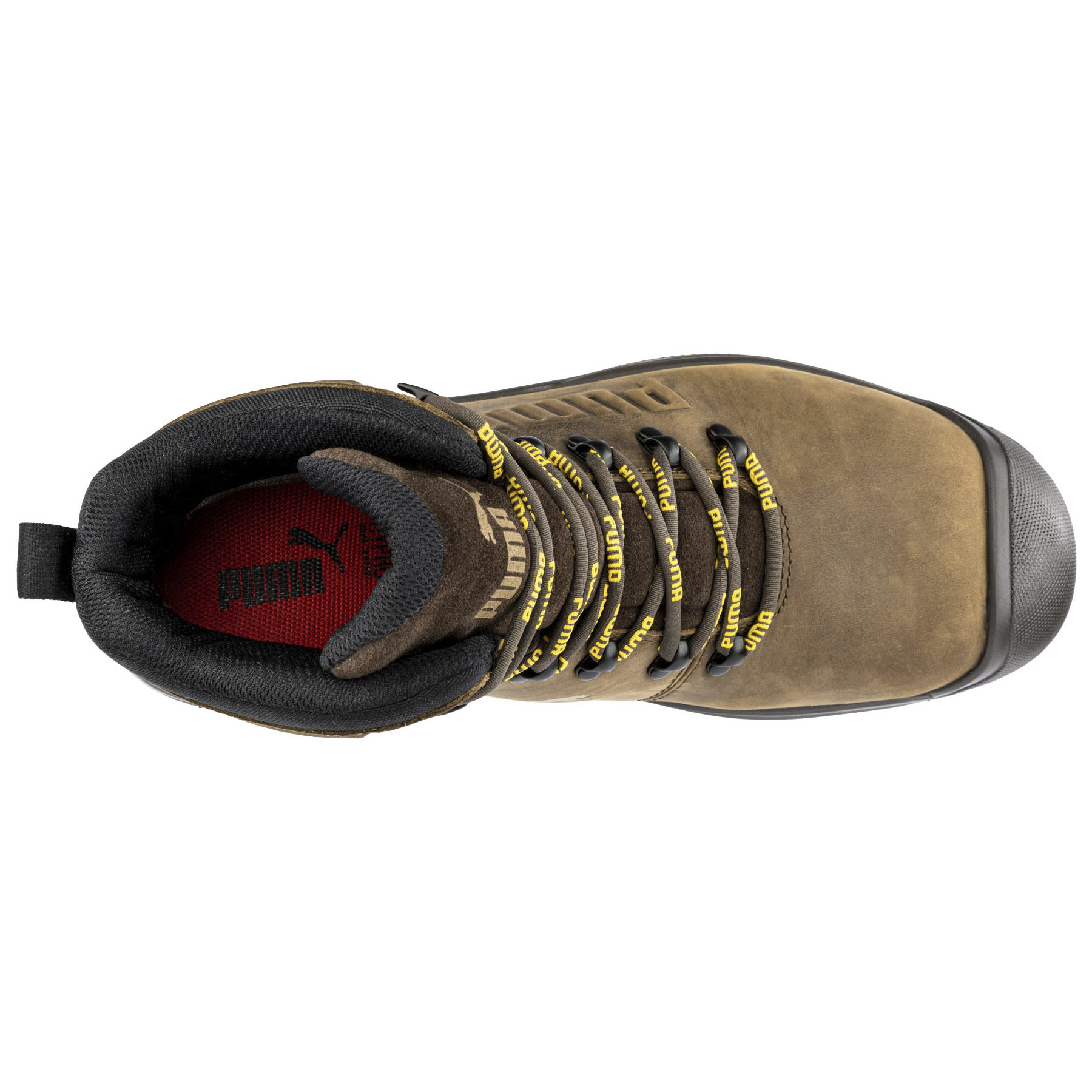 PUMA Safety 632715-400 Men's Iron HD Composite Toe Safety Boots - Brown ...