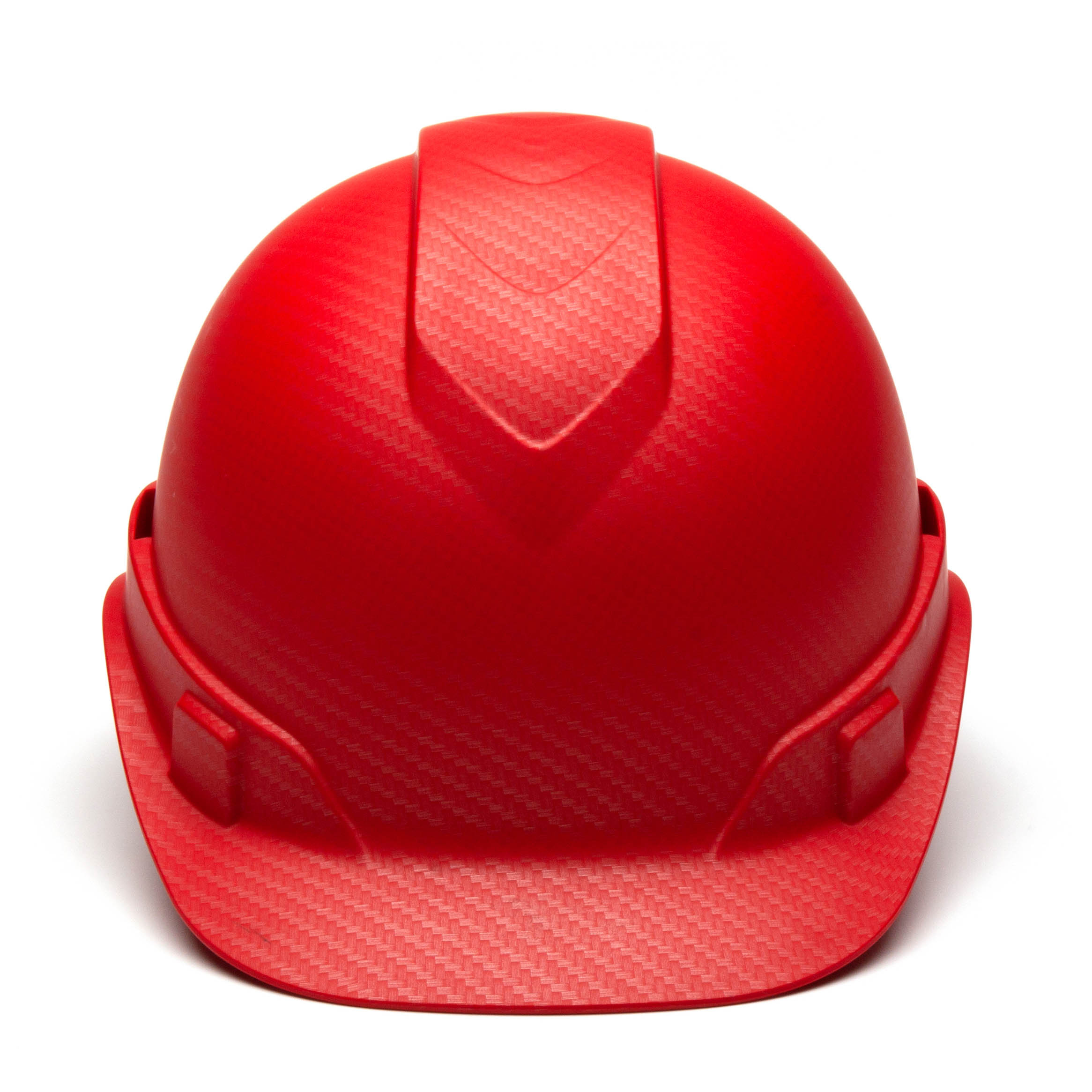 Pyramex HP44121 Ridgeline Cap Style Hard Hat - 4-Point Ratchet Suspension - Matte Red | Full Source