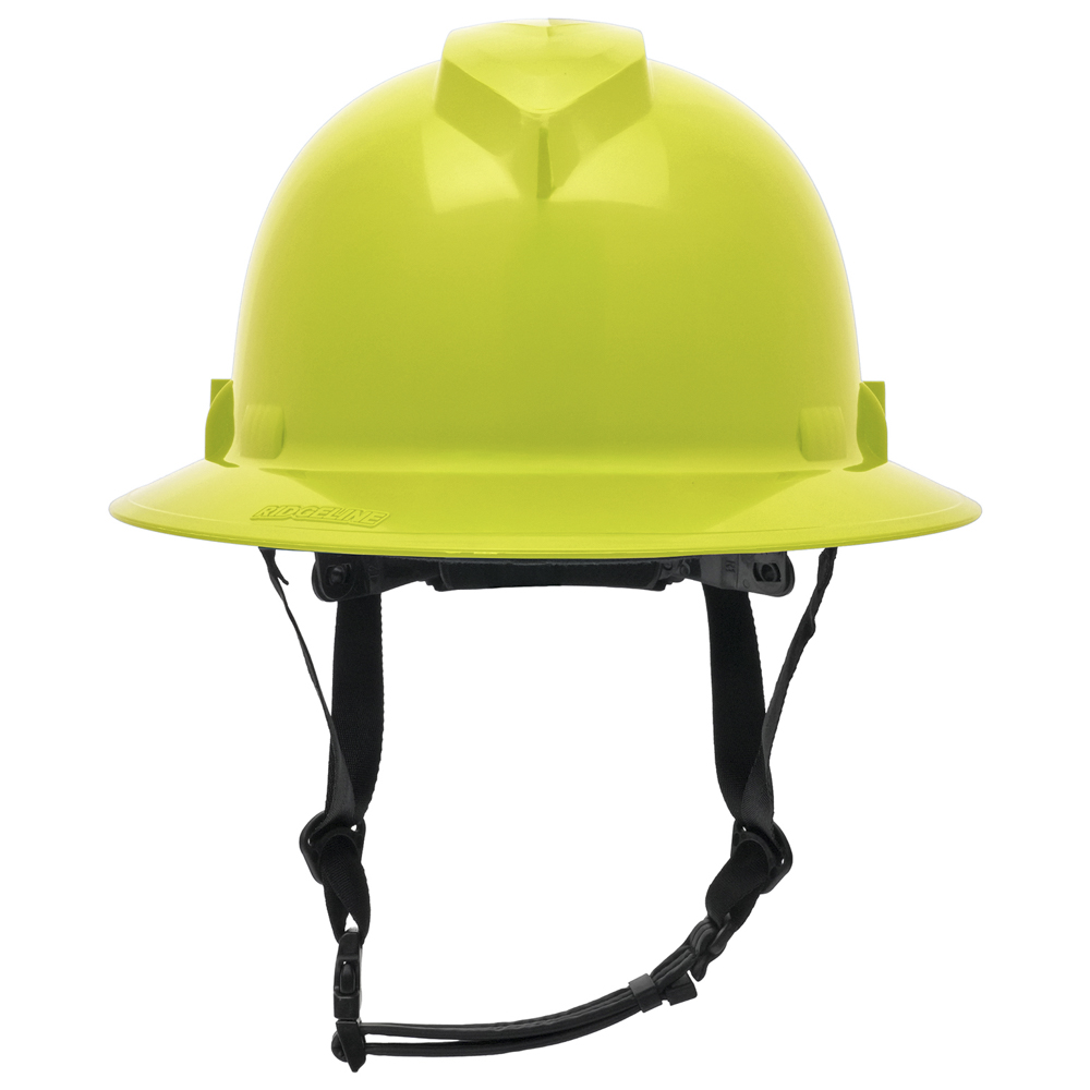 Pyramex HPT256131V Ridgeline T2 Vented Full Brim Hard Hat - 6-Point ...