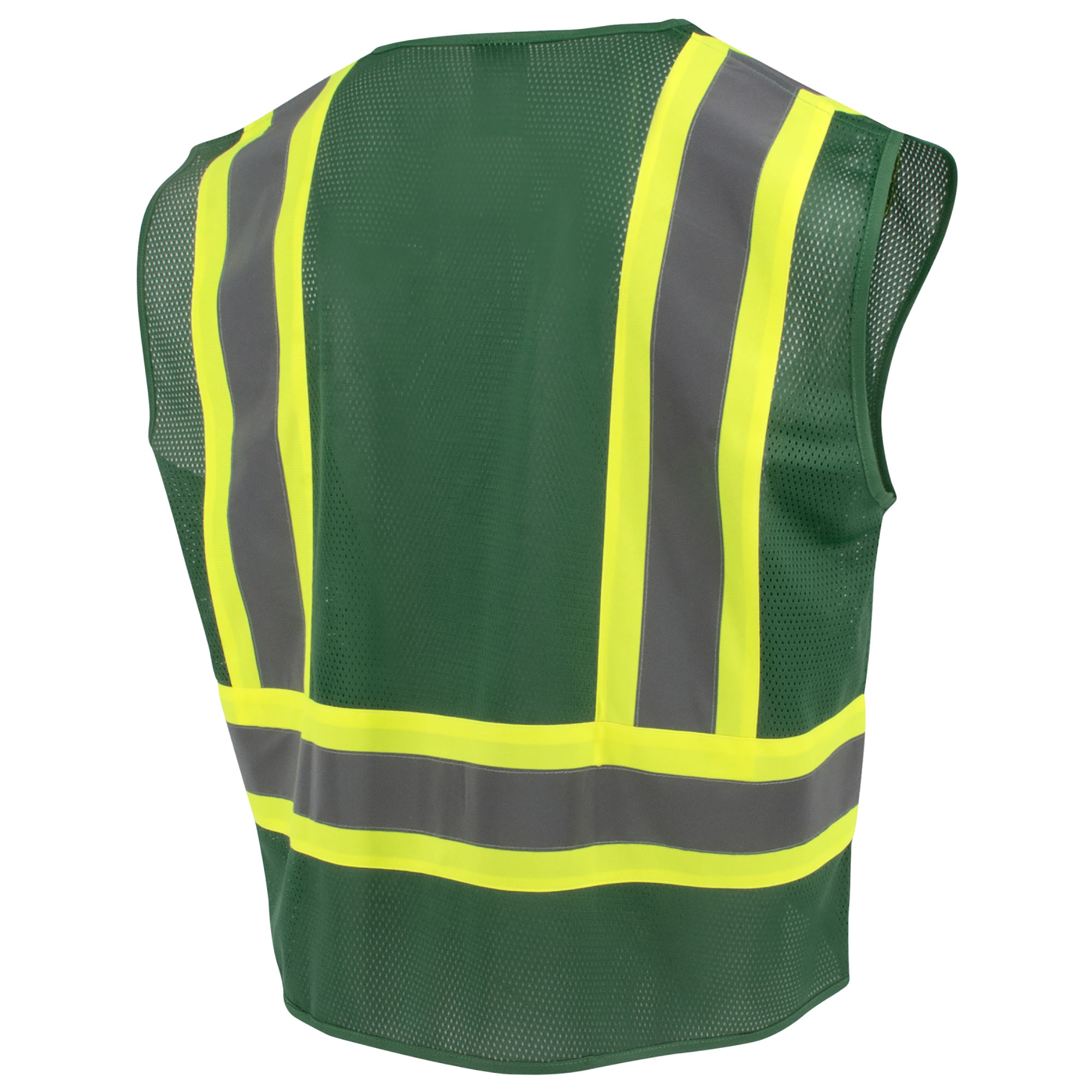 Radians SV22-1 Economy Type O Class 1 Safety Vest - Hunter Green | Full ...