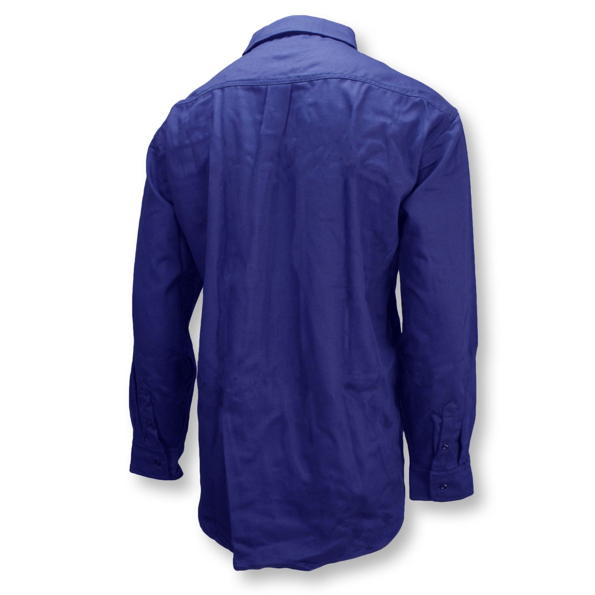Neese VI9SH Indura 9 oz Long Sleeve FR Work Shirt - Royal Blue | Full ...