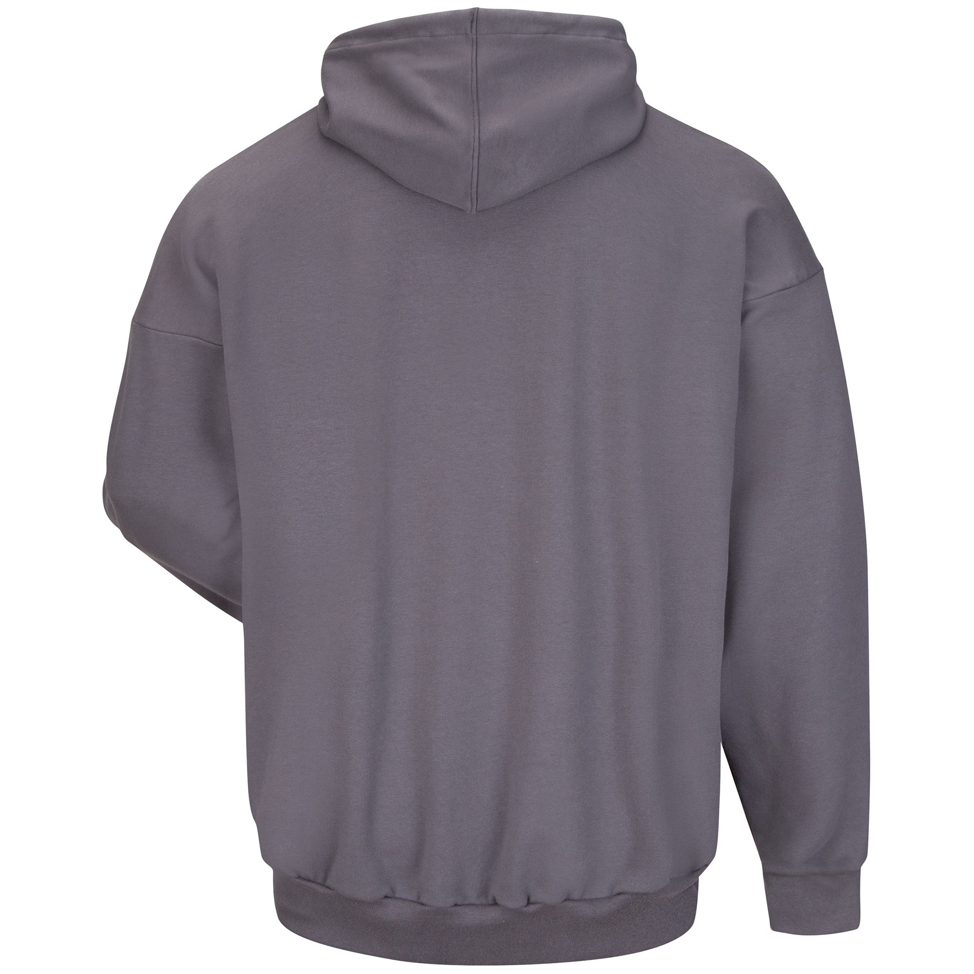 Bulwark FR SEH4 Men's Fleece Zip-Front Hooded Sweatshirt - Charcoal ...