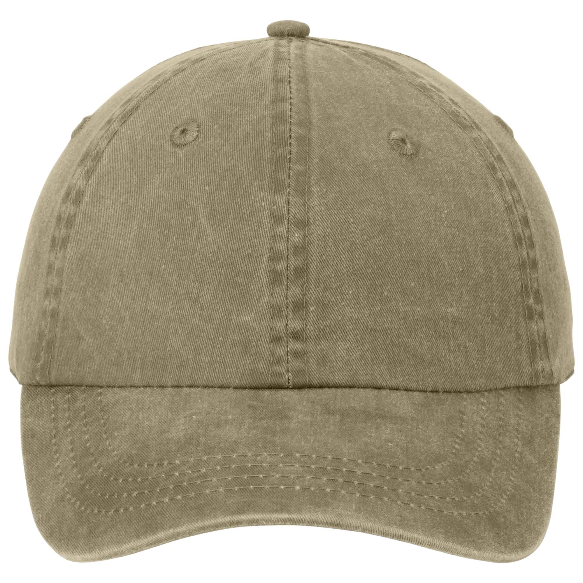 Port & Company CP84 Pigment-Dyed Cap - Khaki | Full Source