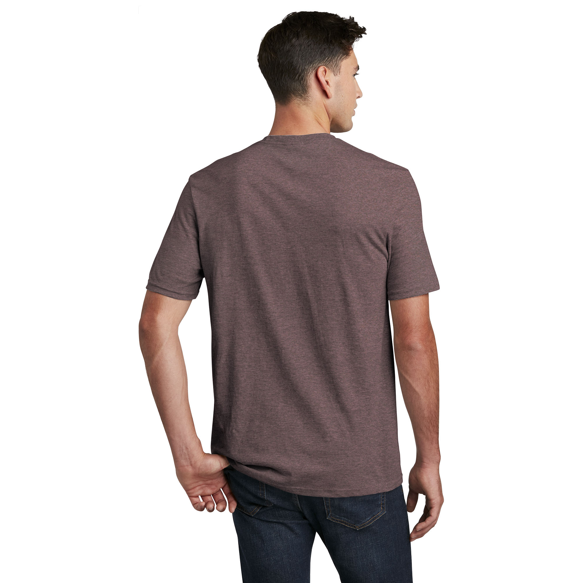 District DM108 Perfect Blend Tee - Rose Fleck | Full Source