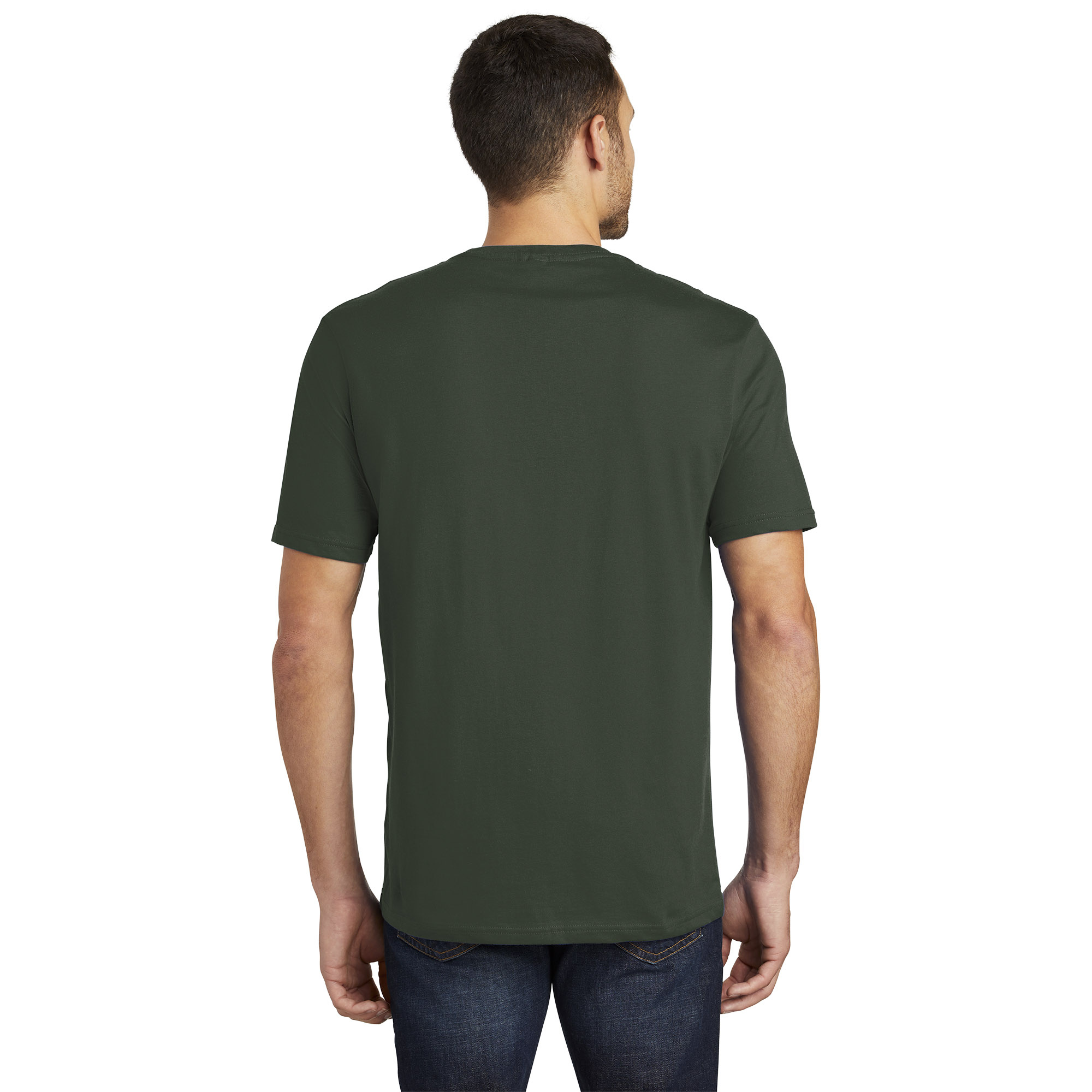 District DT104 Perfect Weight Tee - Forest Green | Full Source