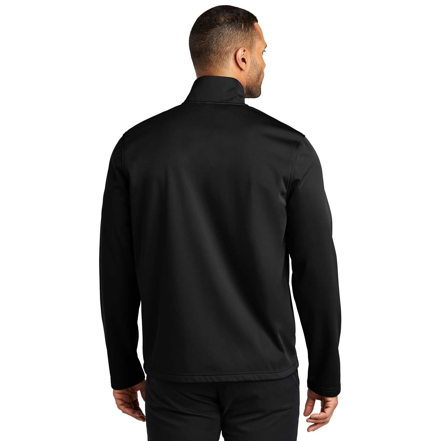 Port Authority J617 Flexshell Jacket - Black | Full Source