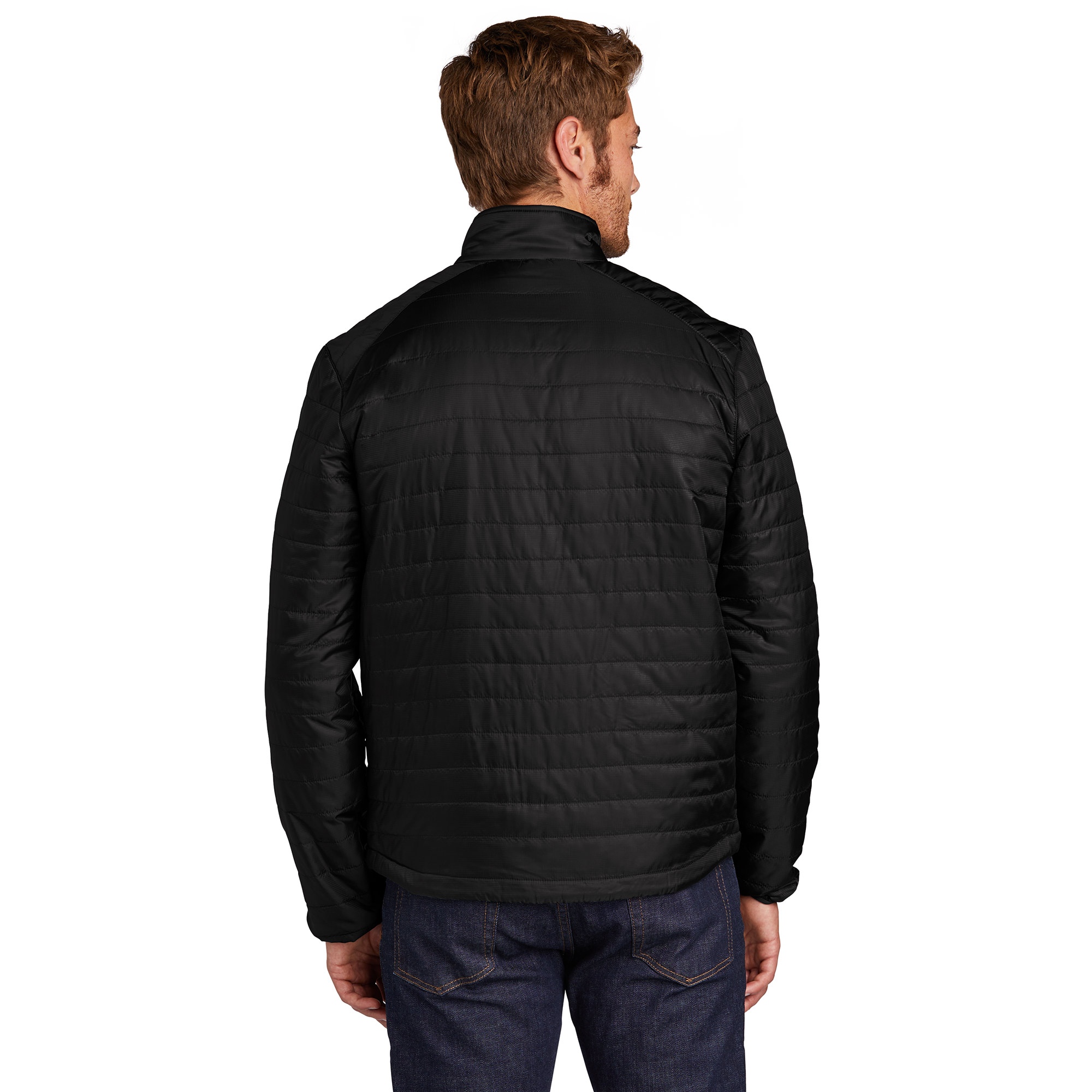 Port Authority J850 Packable Puffy Jacket - Deep Black | Full Source