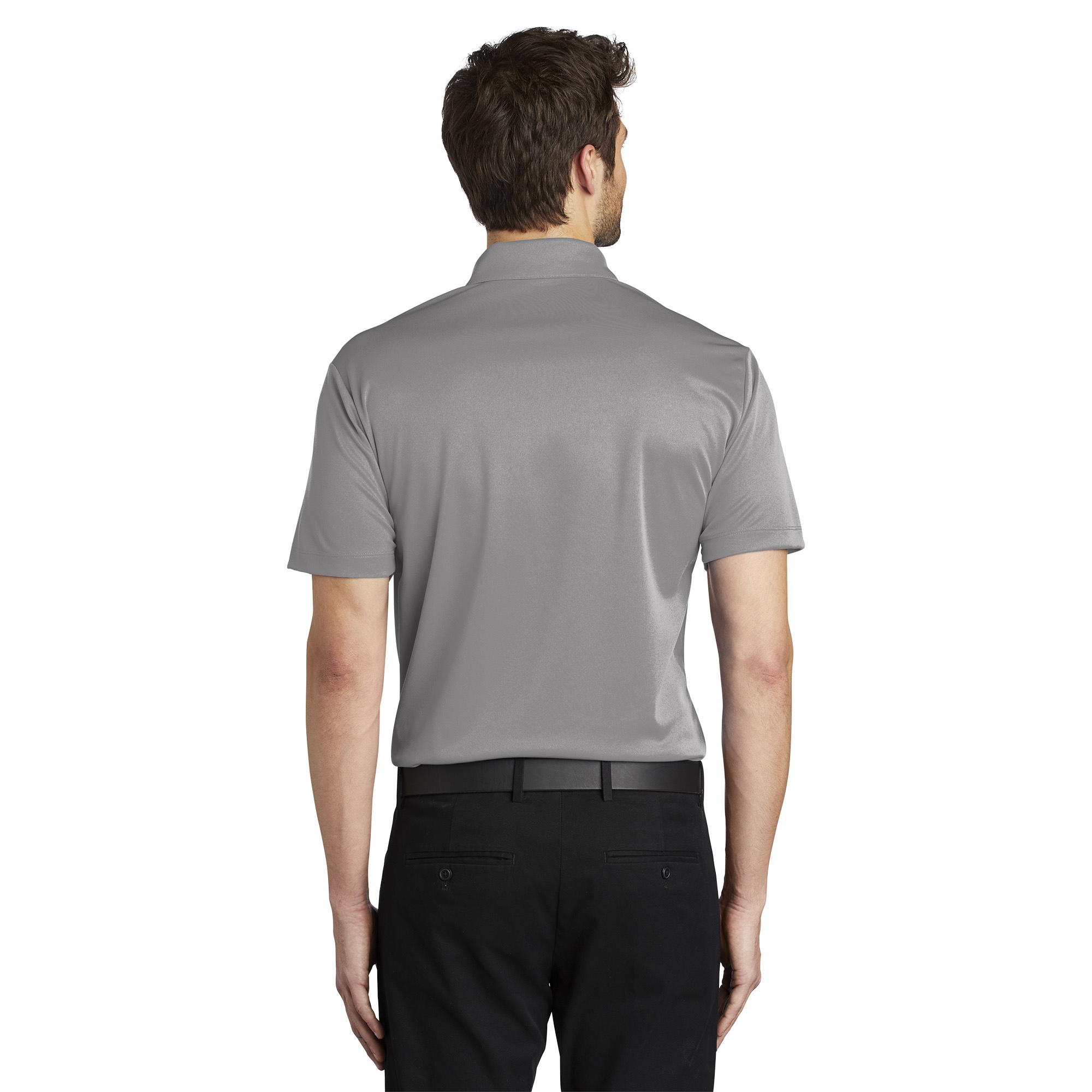 Port Authority K540 Silk Touch Performance Polo - Gusty Grey | Full Source