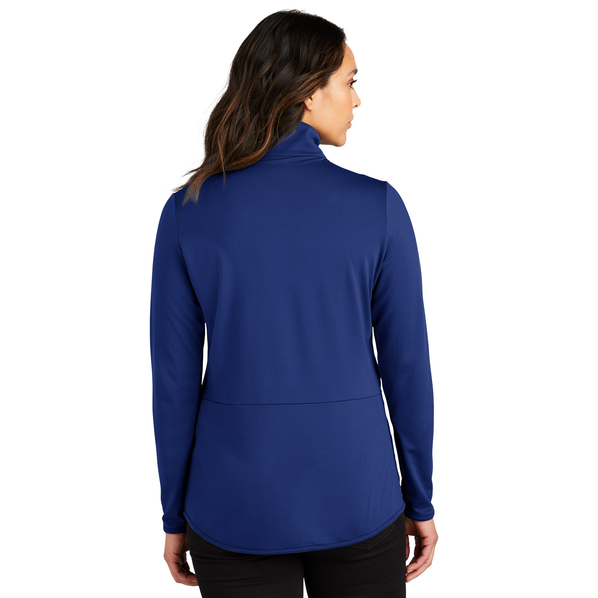 Port Authority LK595 Ladies Accord Stretch Fleece Full-Zip - Royal ...