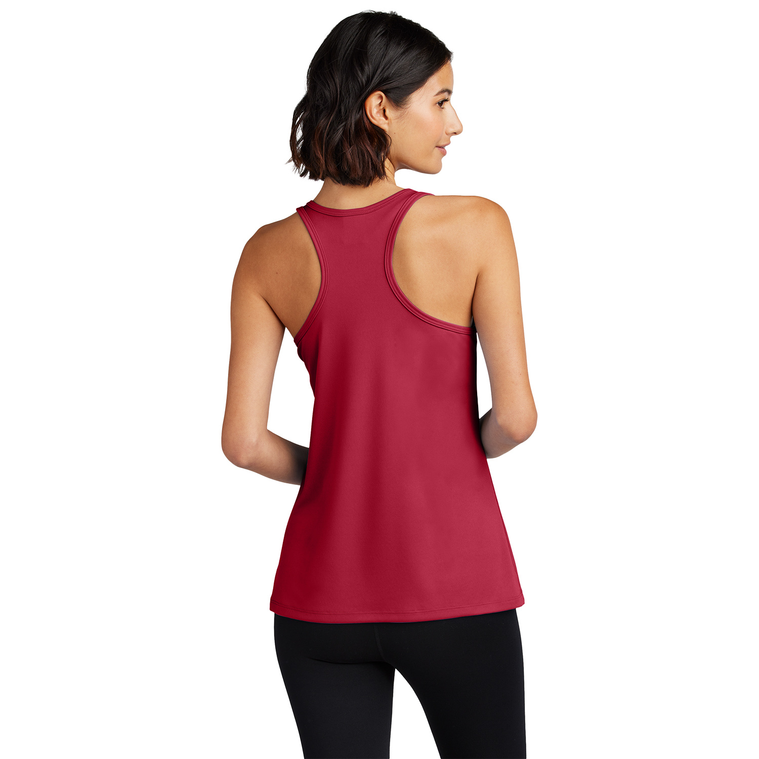 Port & Company LPC380TT Ladies Performance Tank - Red | Full Source