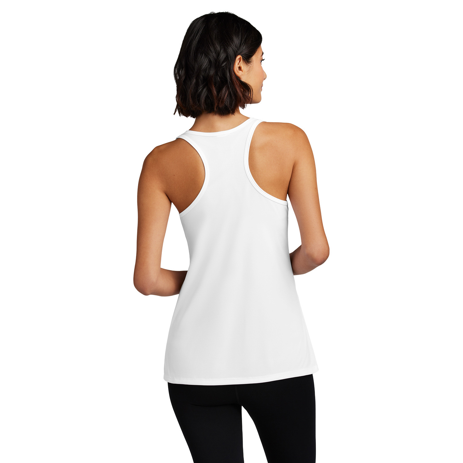 Port & Company LPC380TT Ladies Performance Tank - White | Full Source
