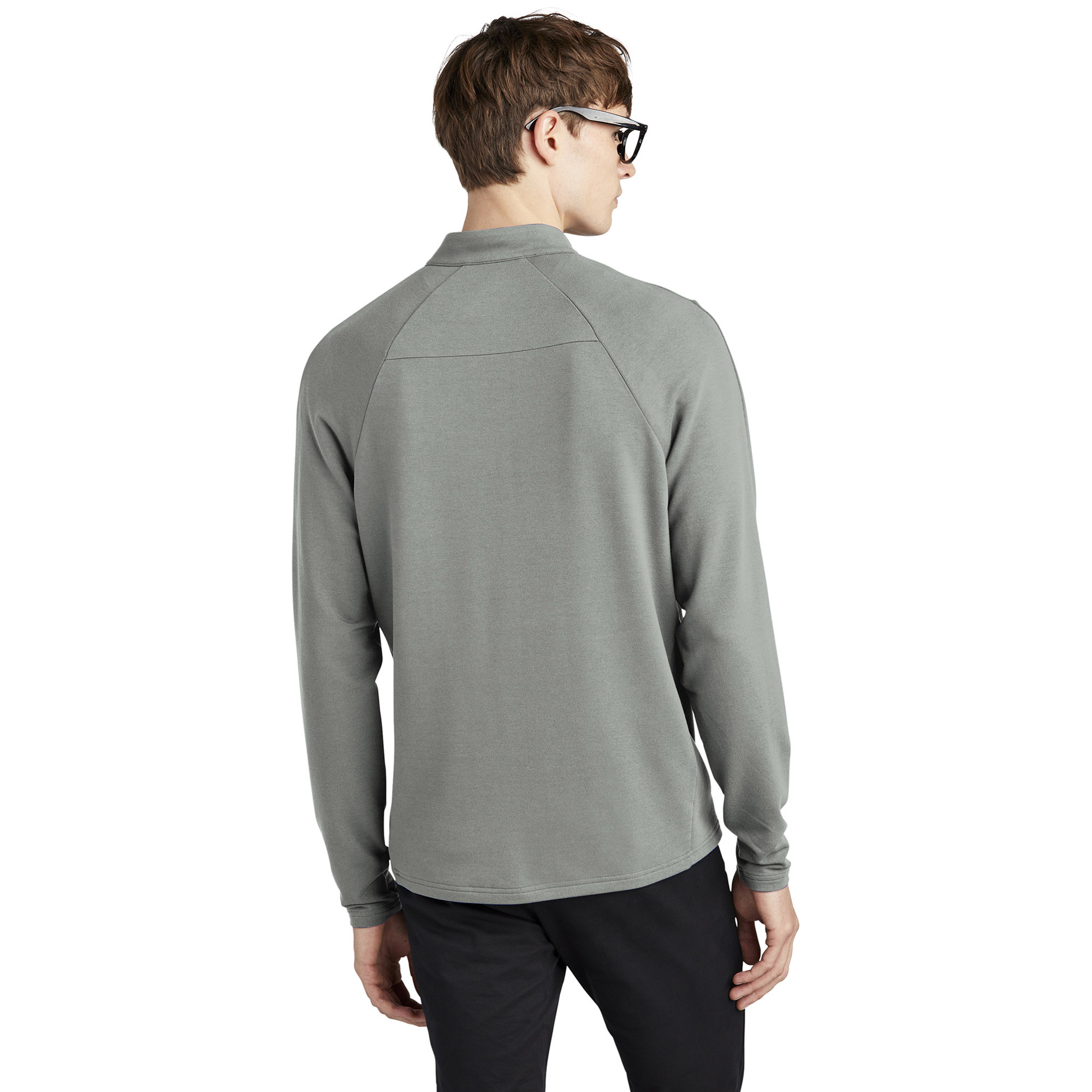 Mercer+Mettle MM3010 Stretch 1/4-Zip Pullover - Gusty Grey | Full Source