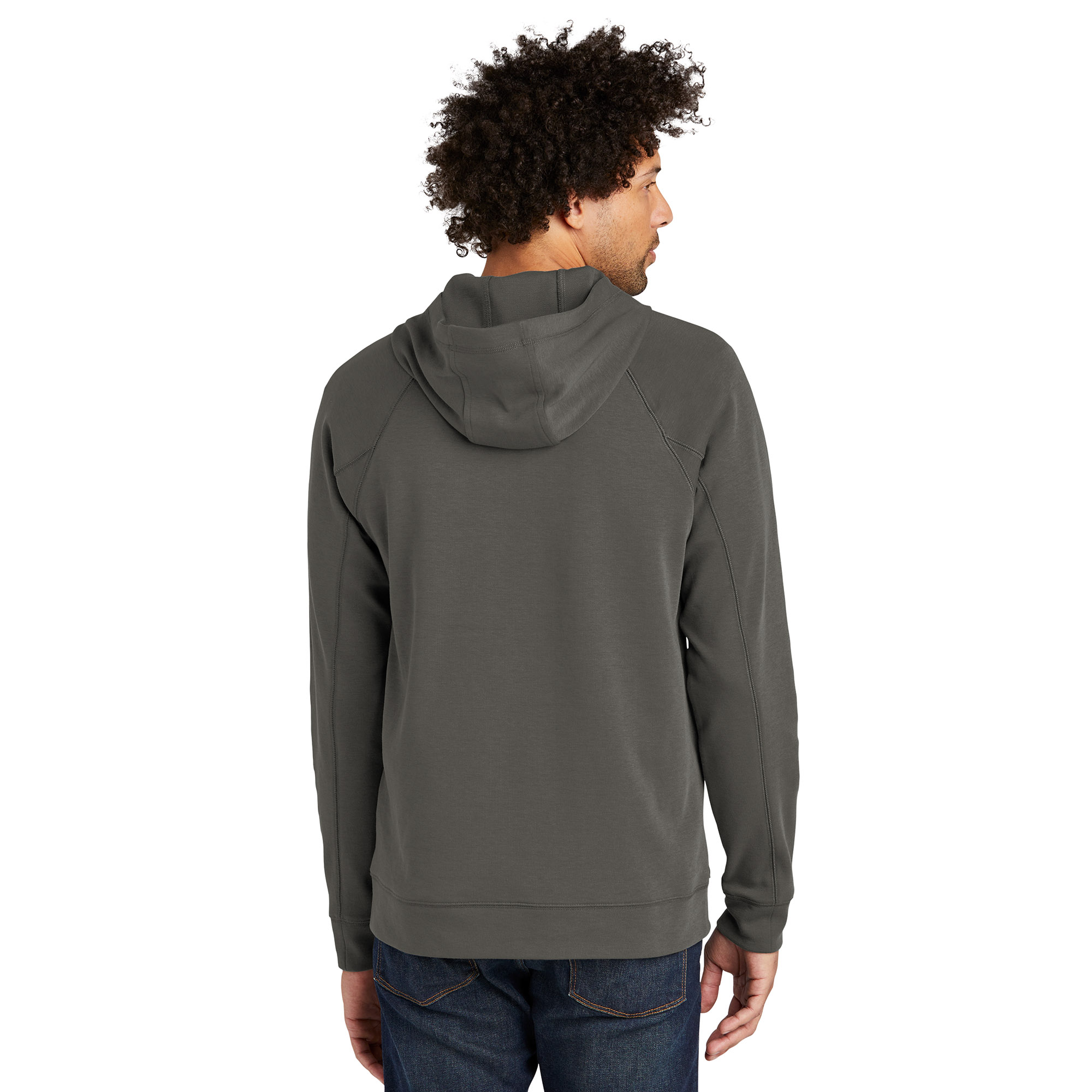 New Era NEA541 STS 1/4-Hoodie - Graphite | Full Source