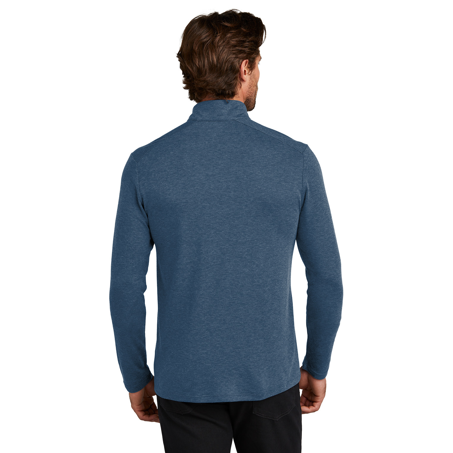 OGIO OG151 Command 1/4 Snap Polo - Spar Blue | Full Source