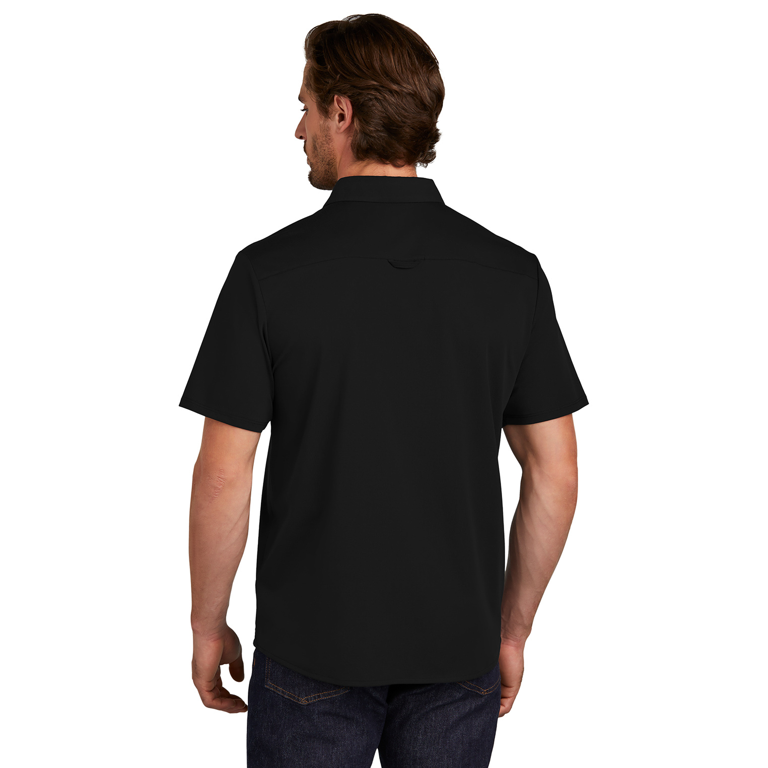 OGIO OG160 Extend Short Sleeve Button-Up - Blacktop | Full Source