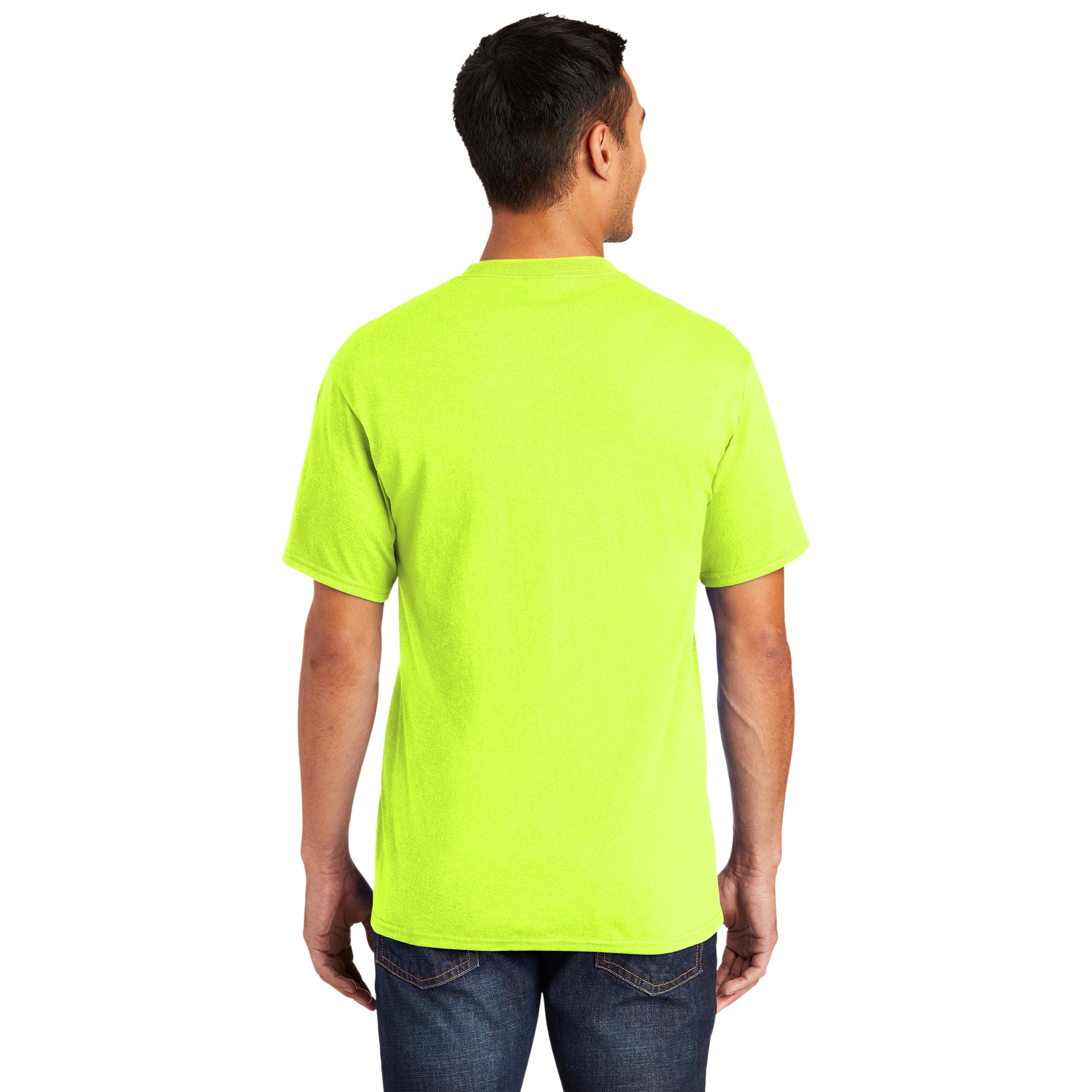 Port & Company PC55 Core Blend Tee - Safety Green | Full Source