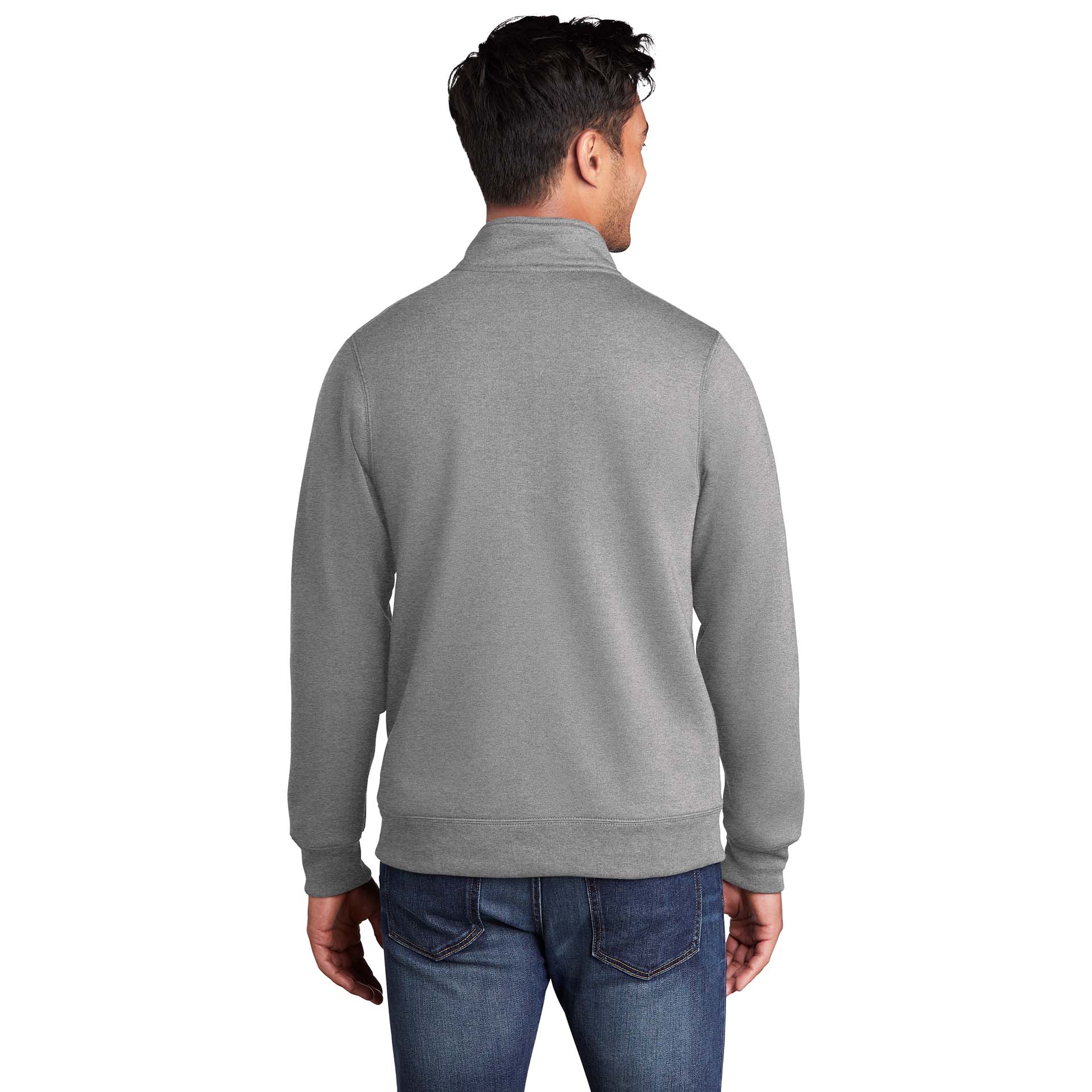 Port & Company PC78FZ Core Fleece Cadet Full-Zip Sweatshirt - Athletic ...