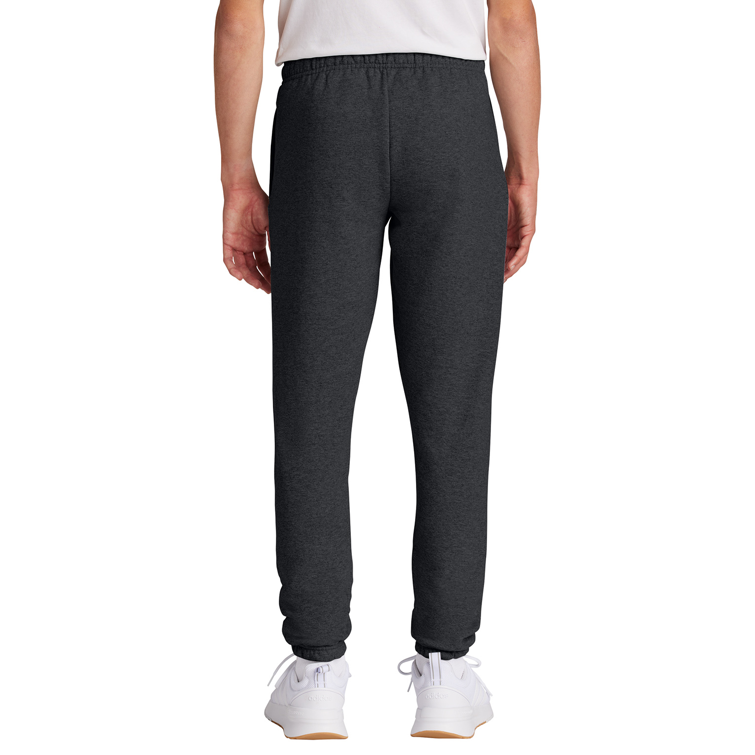 Port & Company PC78SP Core Fleece Sweatpants - Dark Heather Grey | Full ...