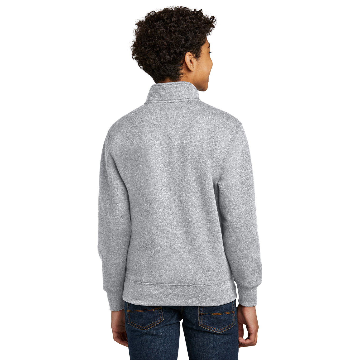 Port & Company PC78YQ Youth Core Fleece 1/4-Zip Sweatshirt - Athletic ...