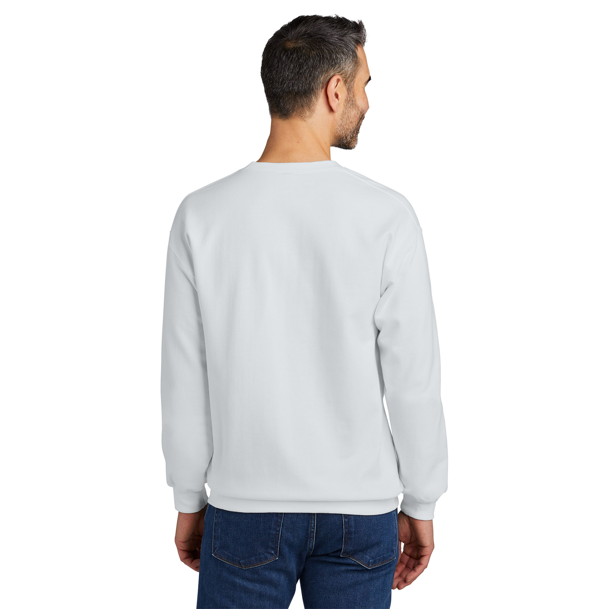Gildan SF000 Softstyle Crewneck Sweatshirt - White | Full Source