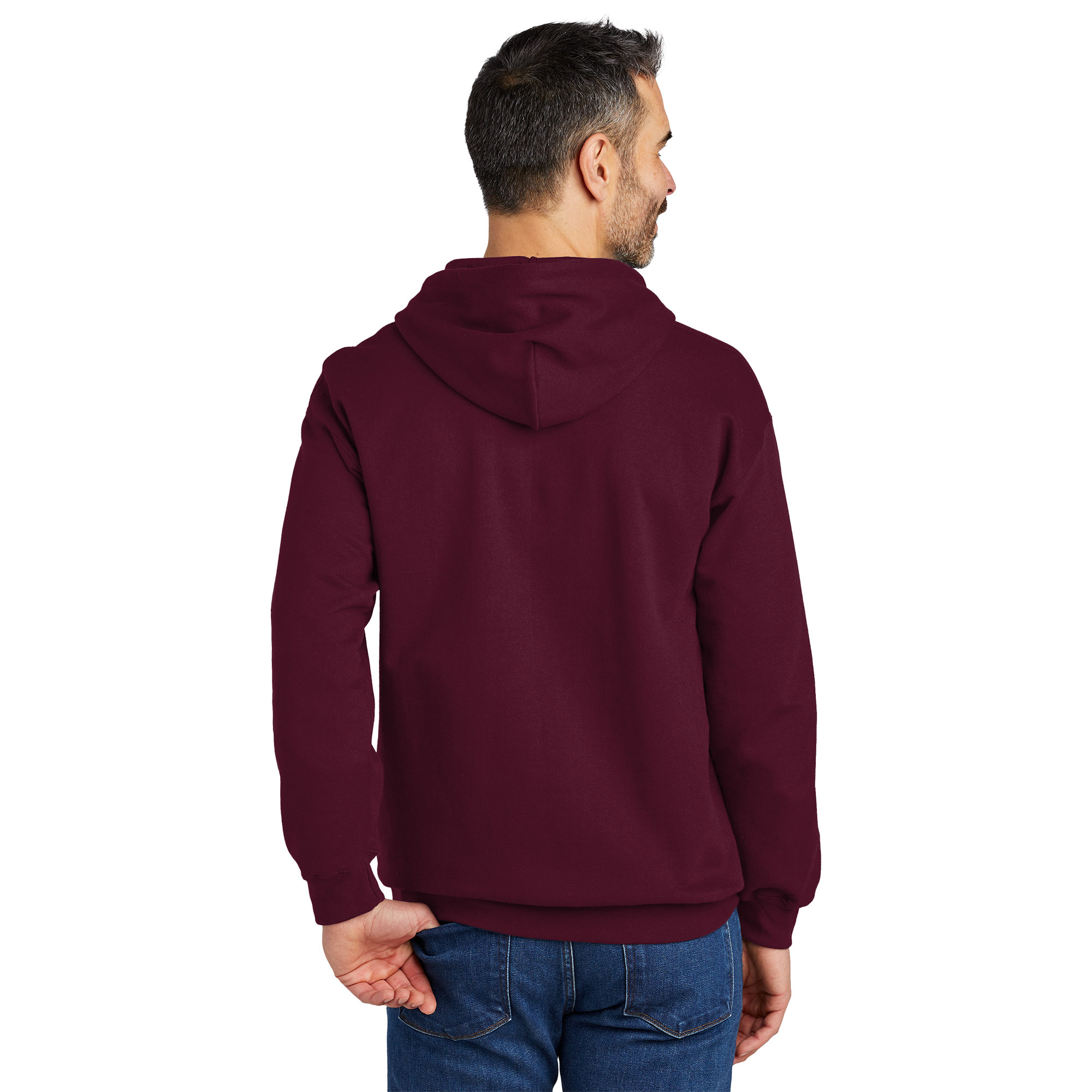 Gildan Sf500 Softstyle Pullover Hooded Sweatshirt Maroon Full Source