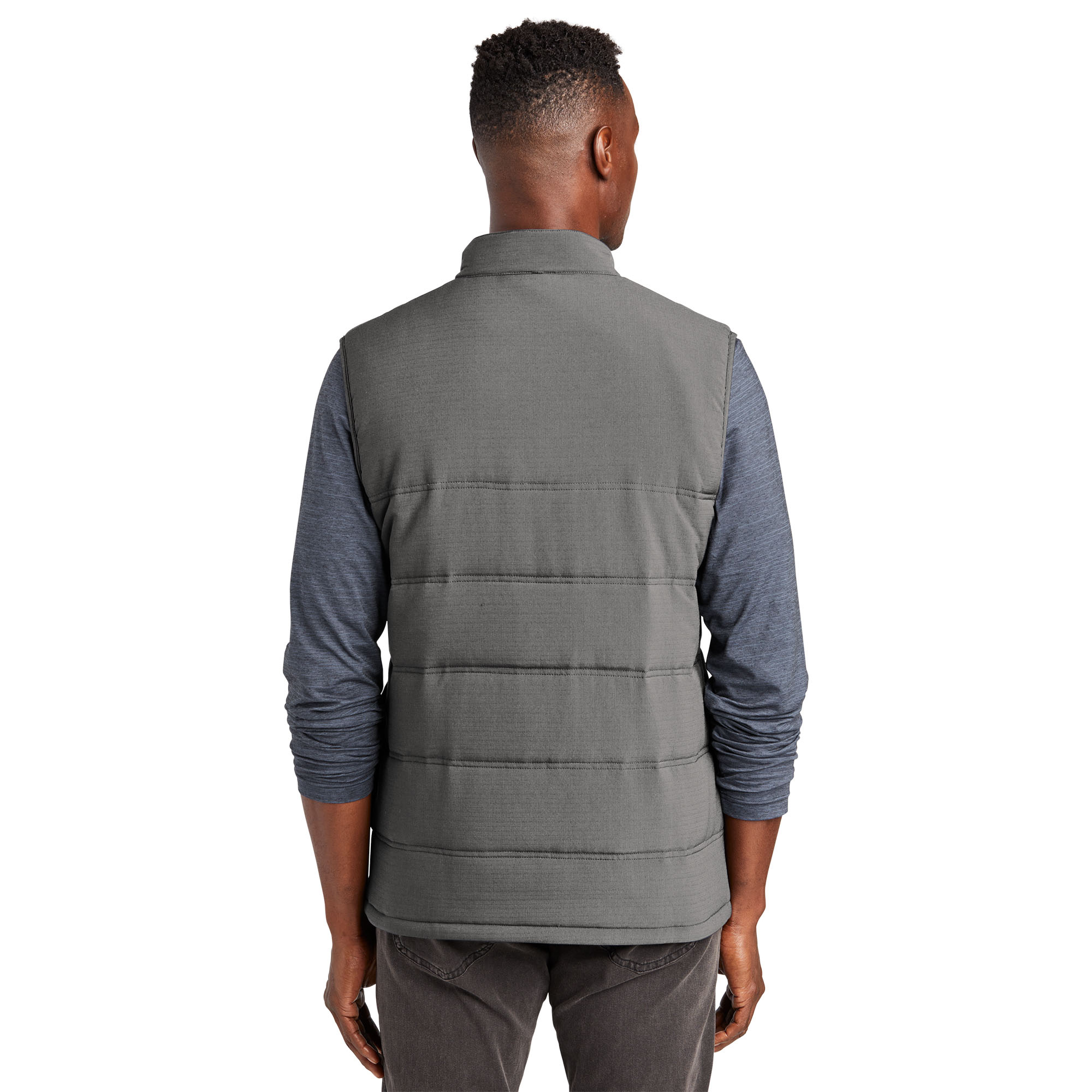 TravisMathew TM1MW453 Cold Bay Vest - Quiet Shade Grey | Full Source
