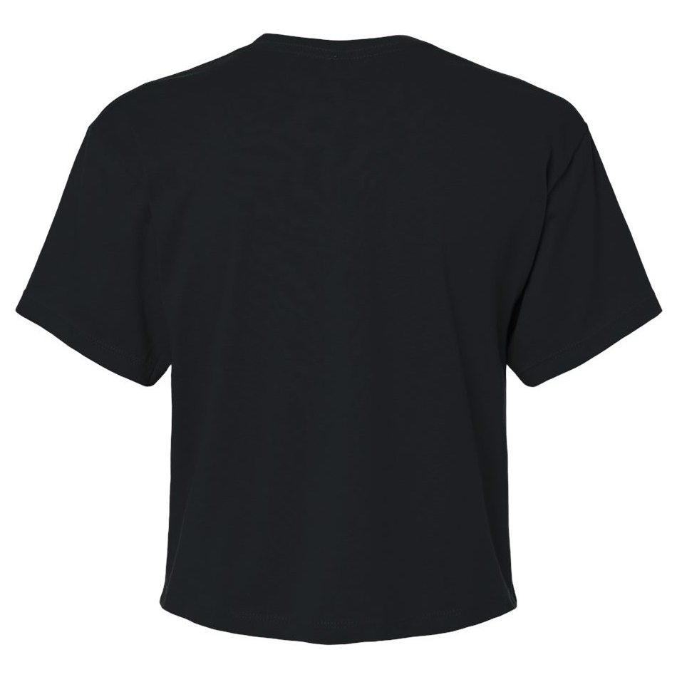Next Level 1580 Women's Ideal Crop T-Shirt - Black | Full Source