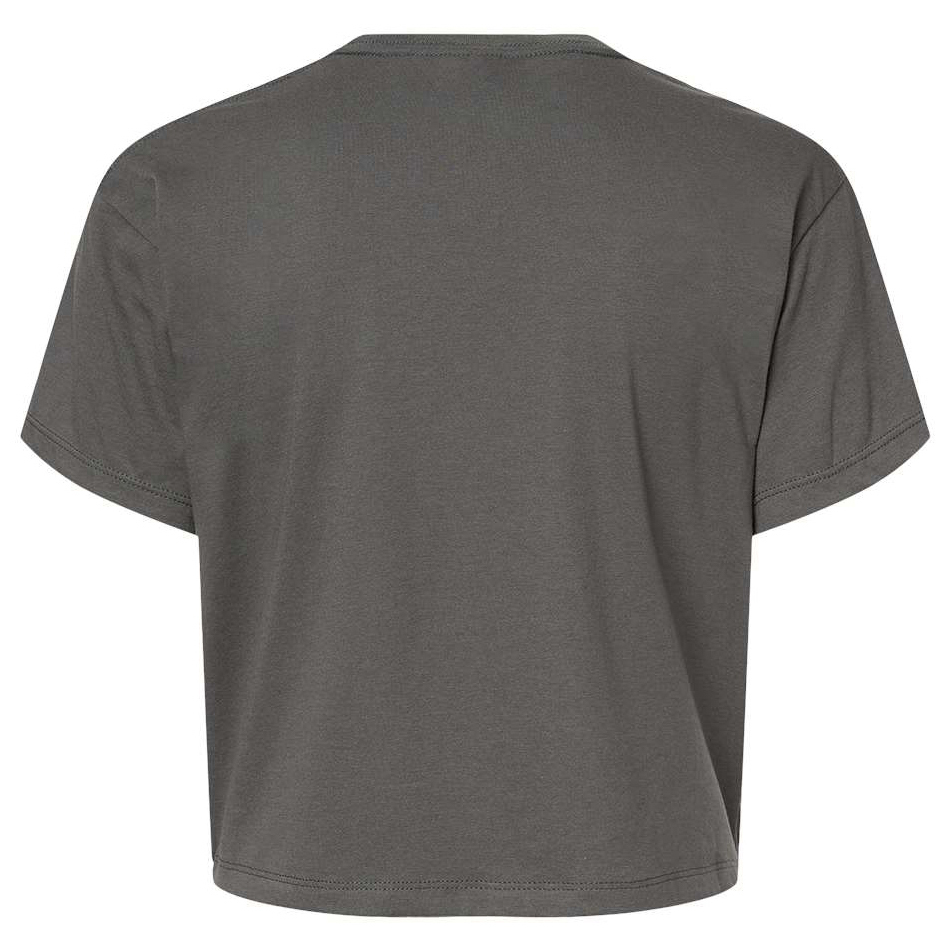 Next Level 1580 Women's Ideal Crop T-Shirt - Dark Grey | Full Source