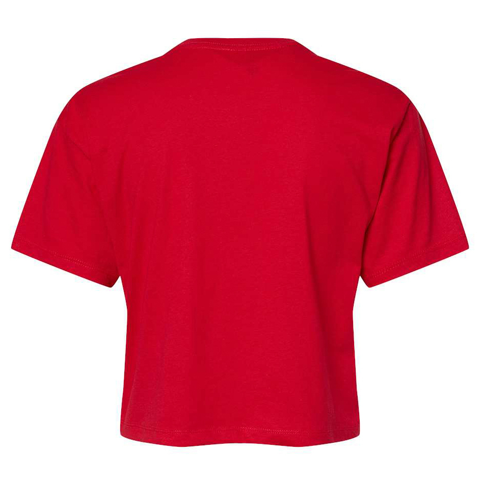 Next Level 1580 Women's Ideal Crop T-Shirt - Red | Full Source
