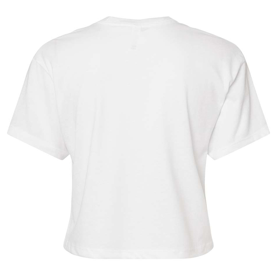 Next Level 1580 Women's Ideal Crop T-Shirt - White | Full Source