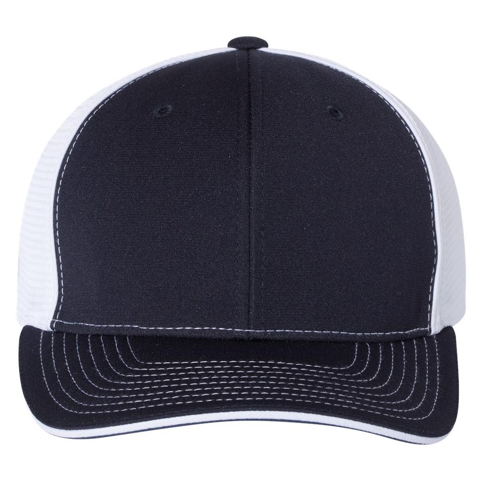 Richardson 172 Fitted Pulse Sportmesh Cap with R-Flex - Navy/White ...