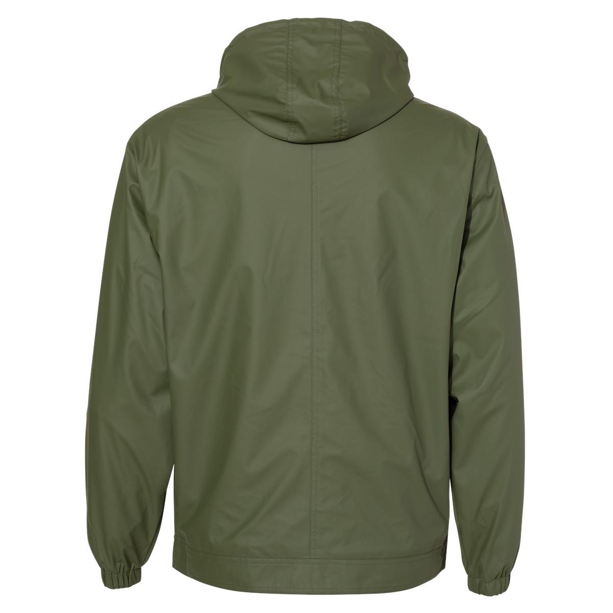 Weatherproof 193910 Vintage Hooded Rain Jacket - Bronze Green | Full Source