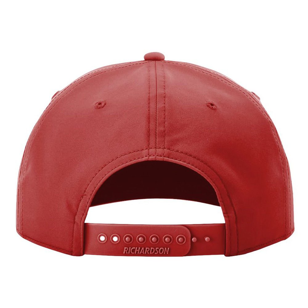 Richardson 258 Five Panel Classic Rope Cap - Red/White | Full Source