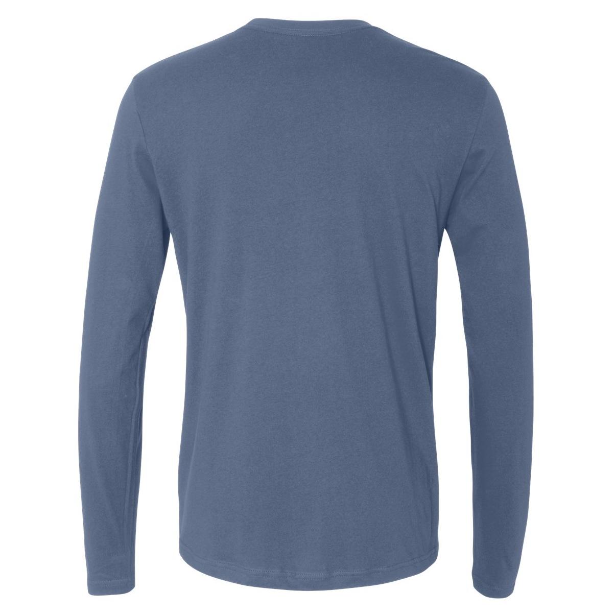 Next Level 3601 Cotton Long Sleeve Crew - Indigo | Full Source