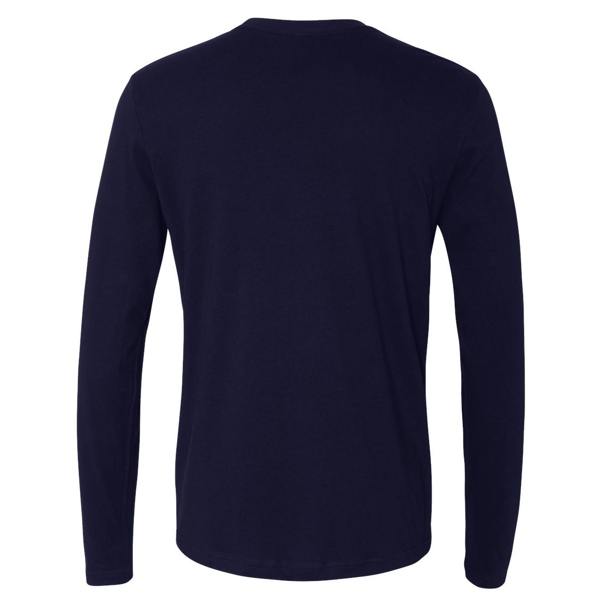 Next Level 3601 Cotton Long Sleeve Crew - Midnight Navy | Full Source