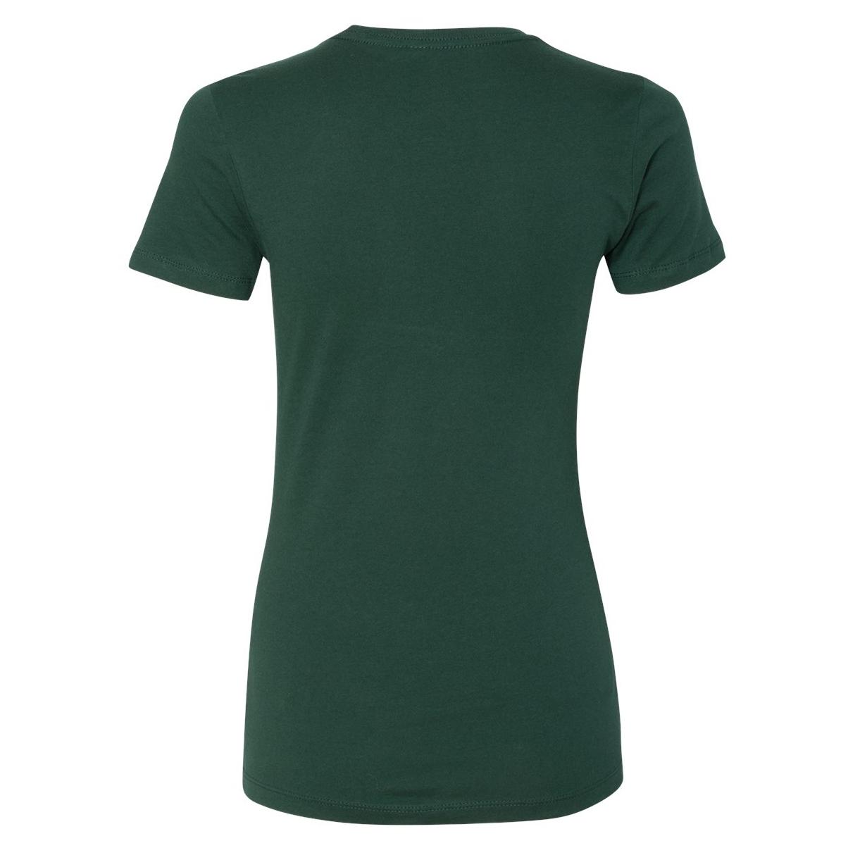 Next Level 3900 Women's Cotton Short Sleeve Boyfriend Crew - Forest ...