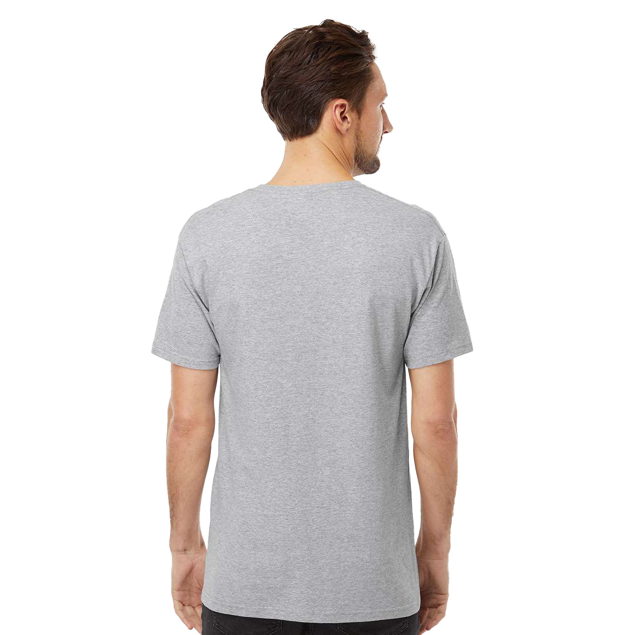 M&O 4800 Gold Soft Touch T-Shirt - Athletic Grey | Full Source
