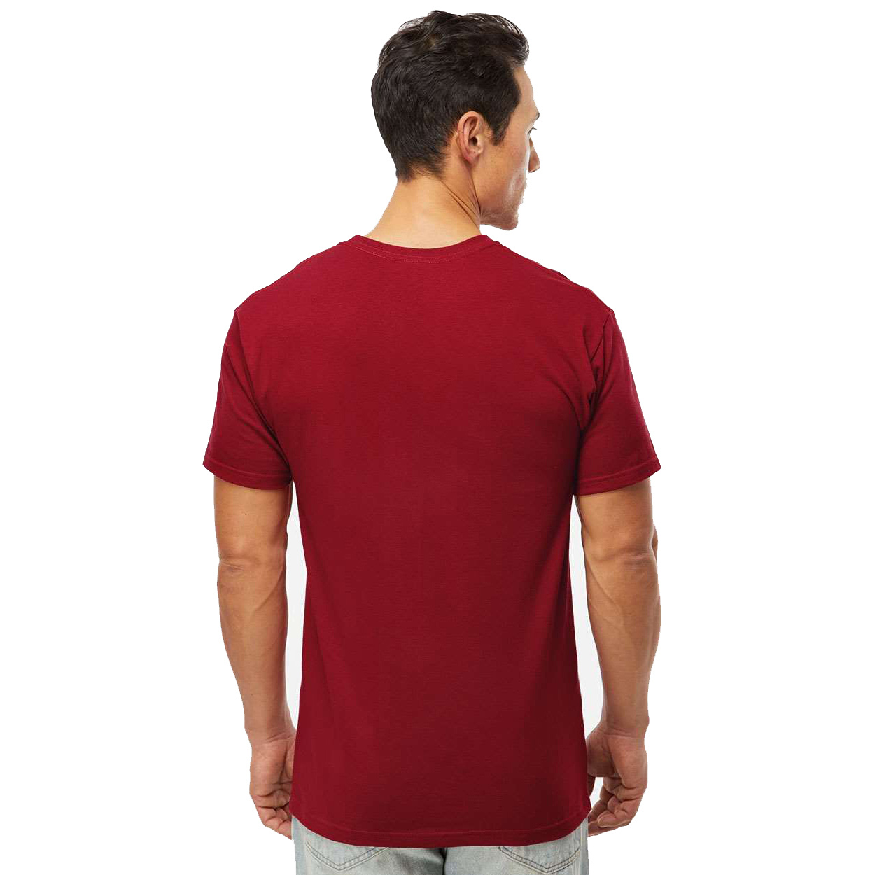 M&O 4800 Gold Soft Touch T-Shirt - Cardinal Red | Full Source