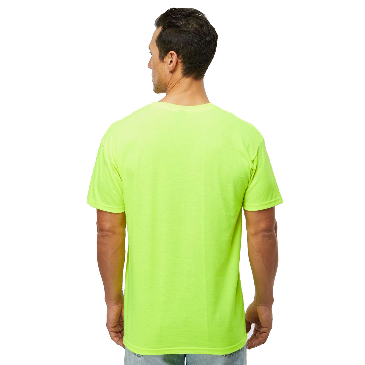 M&O 4800 Gold Soft Touch T-Shirt - Safety Green | Full Source