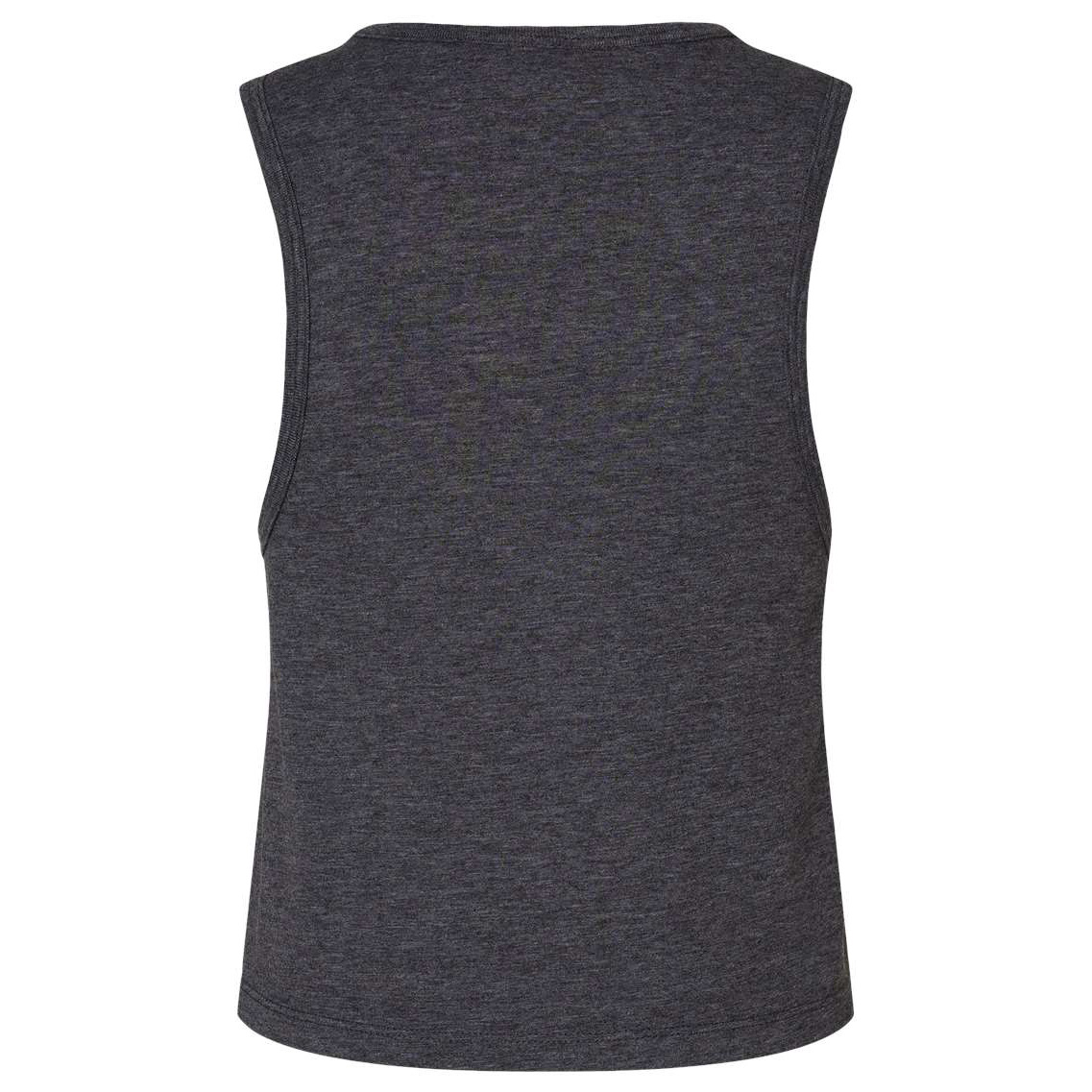 Next Level 5083 Women's Festival Crop Tank - Charcoal | Full Source