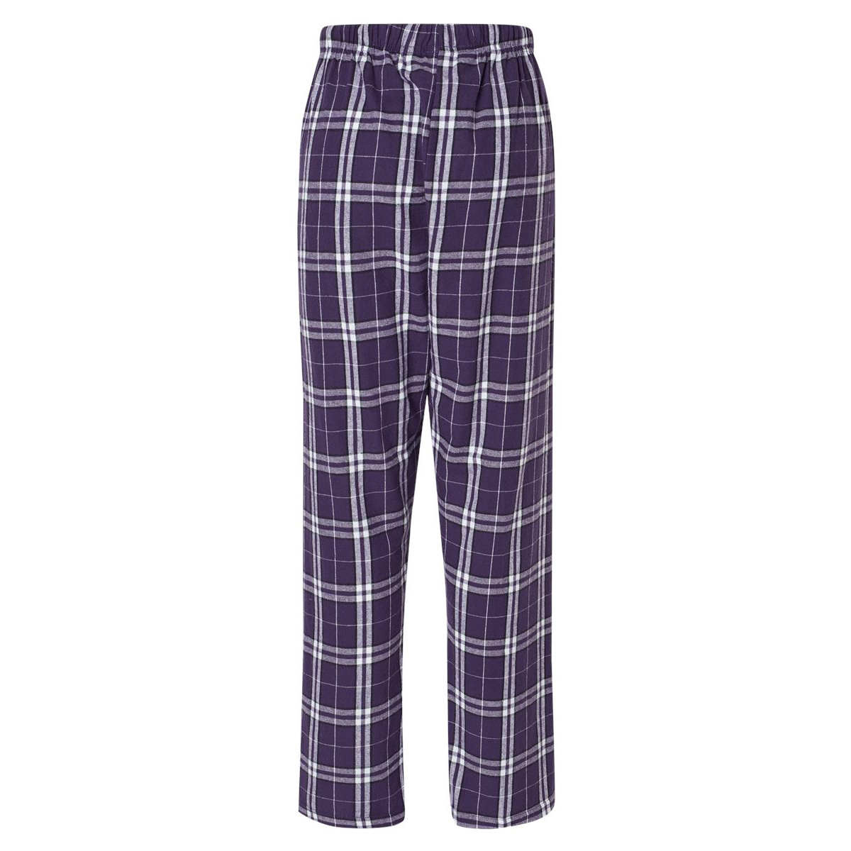 Boxercraft BW6620 Women's Haley Flannel Pants - Purple/White | Full Source