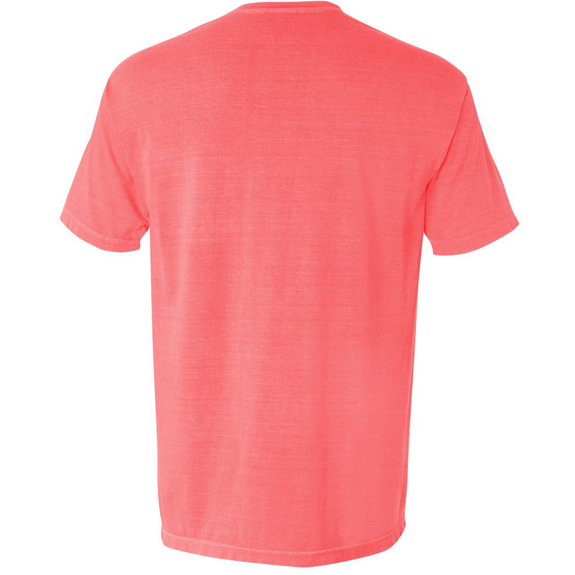 Comfort Colors 6030 Garment-Dyed Heavyweight Pocket T-Shirt - Neon Red ...
