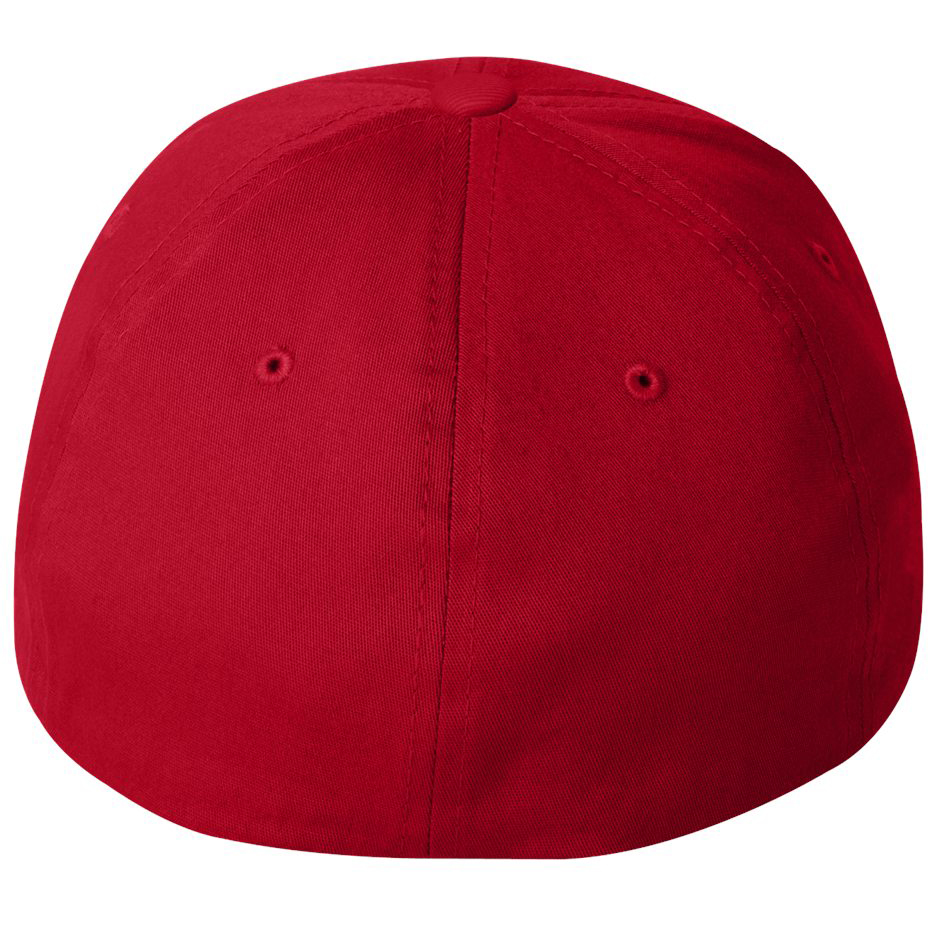 Flexfit 5001 V-Flex Twill Cap - Red | Full Source