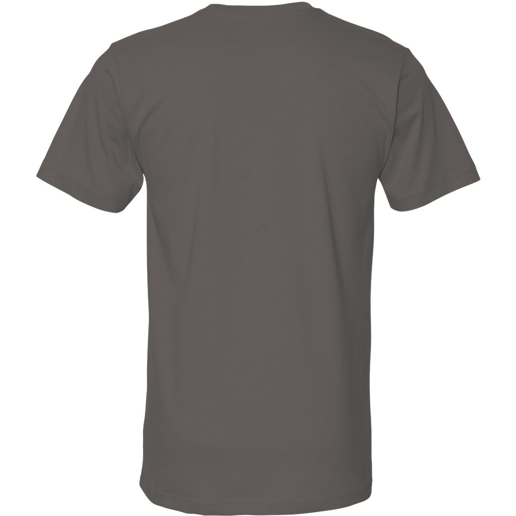 LAT 6901 Adult Fine Jersey Tee - Charcoal | Full Source