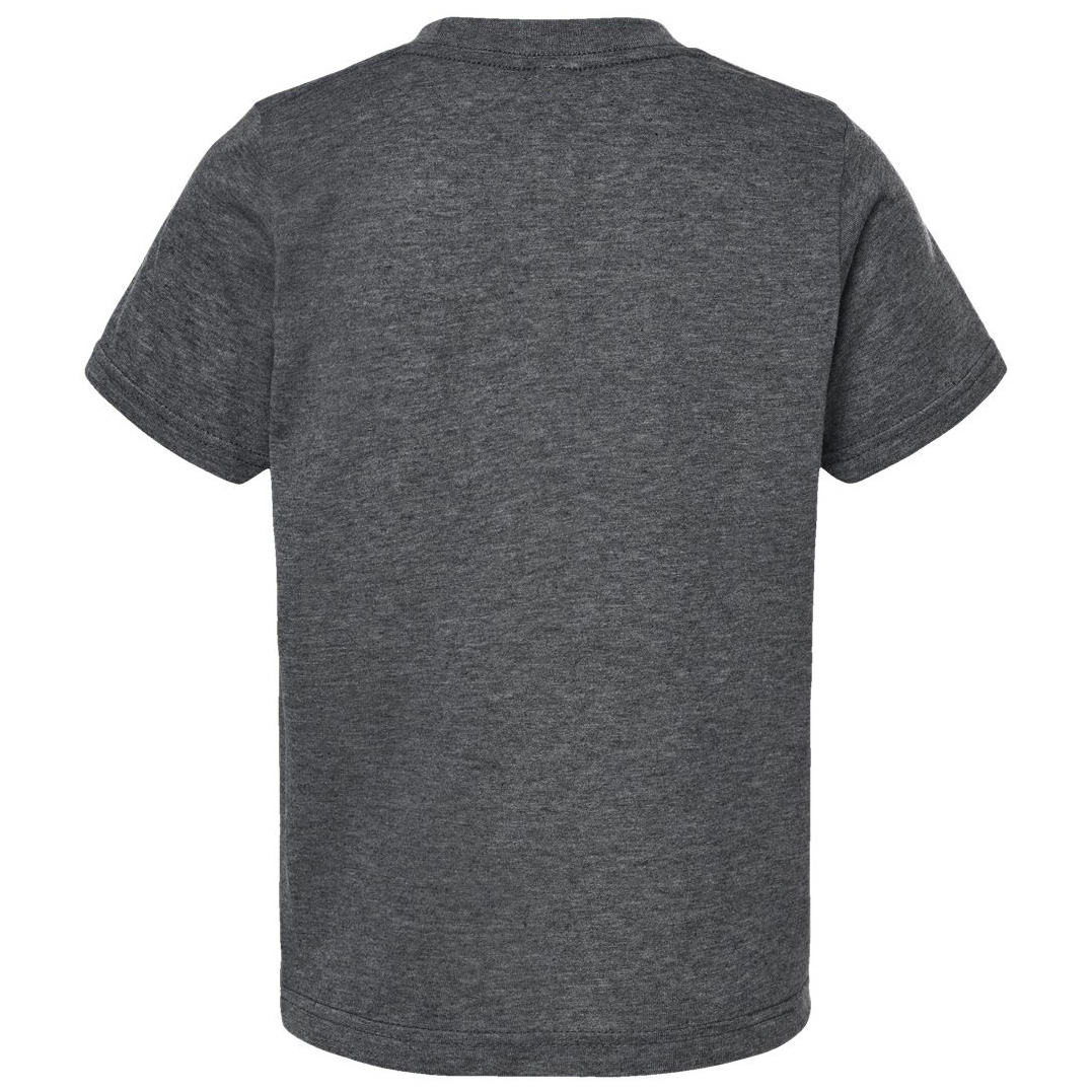 Tultex 265 Youth Poly-Rich T-Shirt - Heather Charcoal | Full Source
