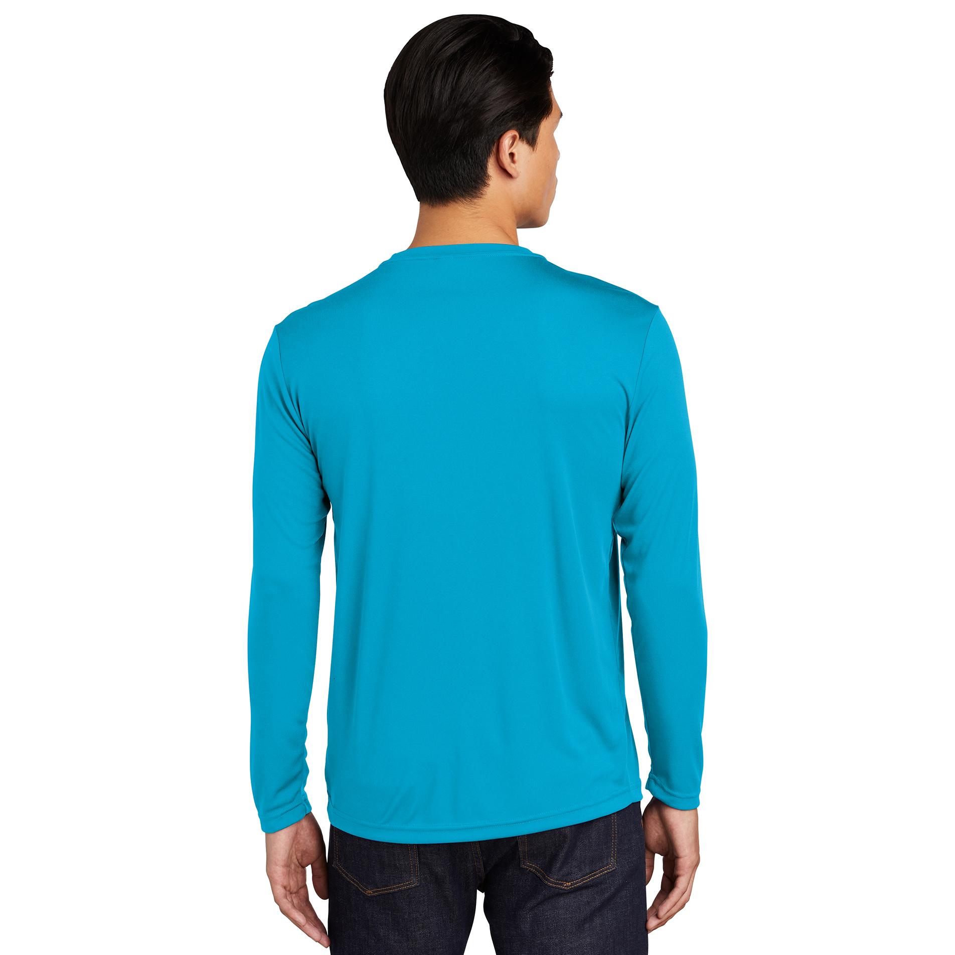 Sport-Tek ST350LS Long Sleeve PosiCharge Competitor Tee - Atomic Blue ...