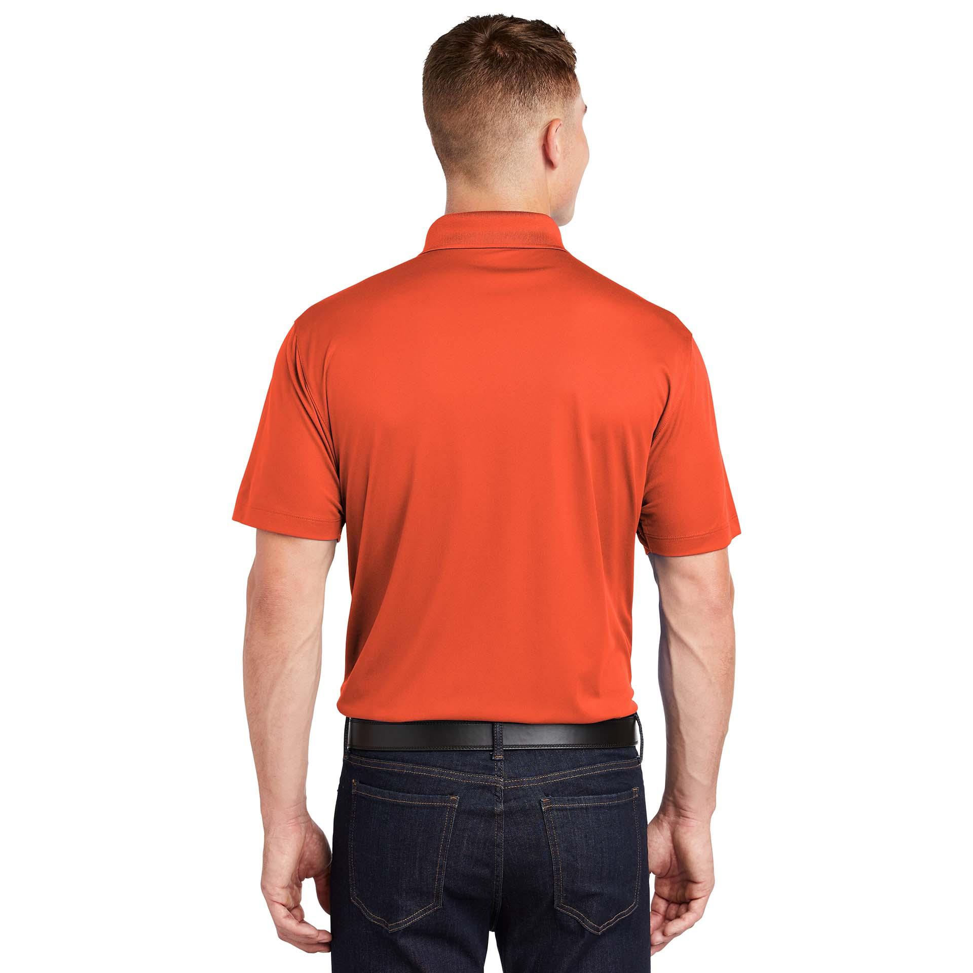Sport-Tek ST650 Micropique Sport-Wick Polo - Deep Orange | Full Source