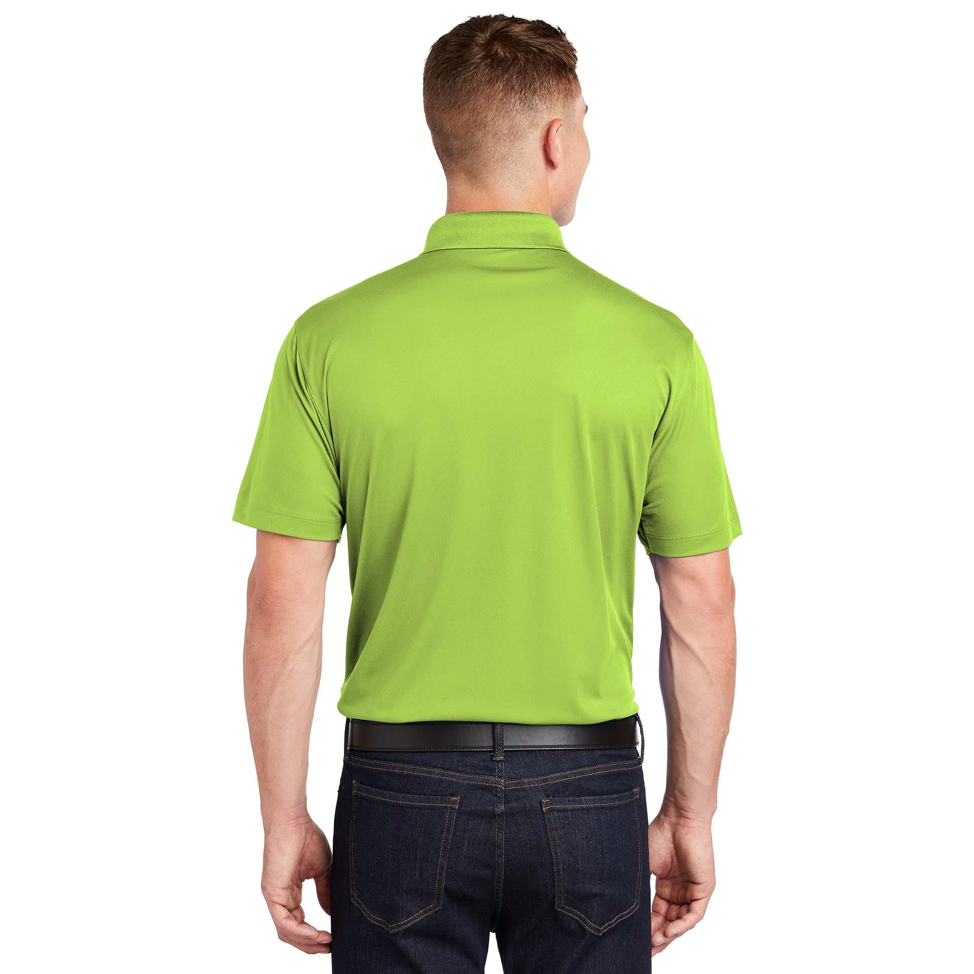 Sport-Tek ST650 Micropique Sport-Wick Polo - Lime Shock | Full Source