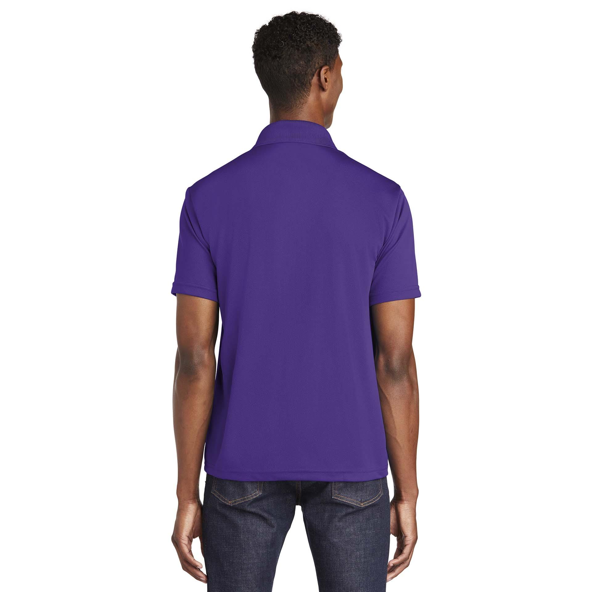 Sport-Tek ST640 PosiCharge RacerMesh Polo - Purple | Full Source