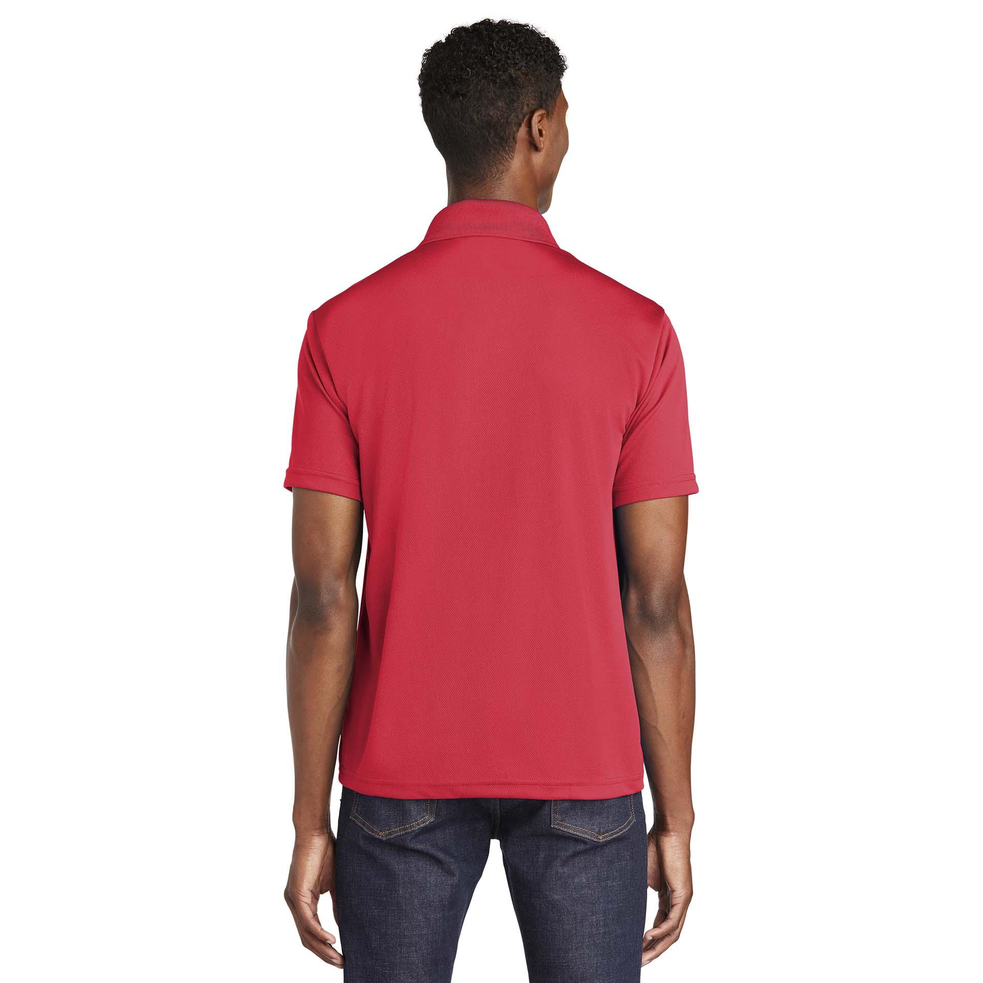 Sport-Tek ST640 PosiCharge RacerMesh Polo - True Red | Full Source